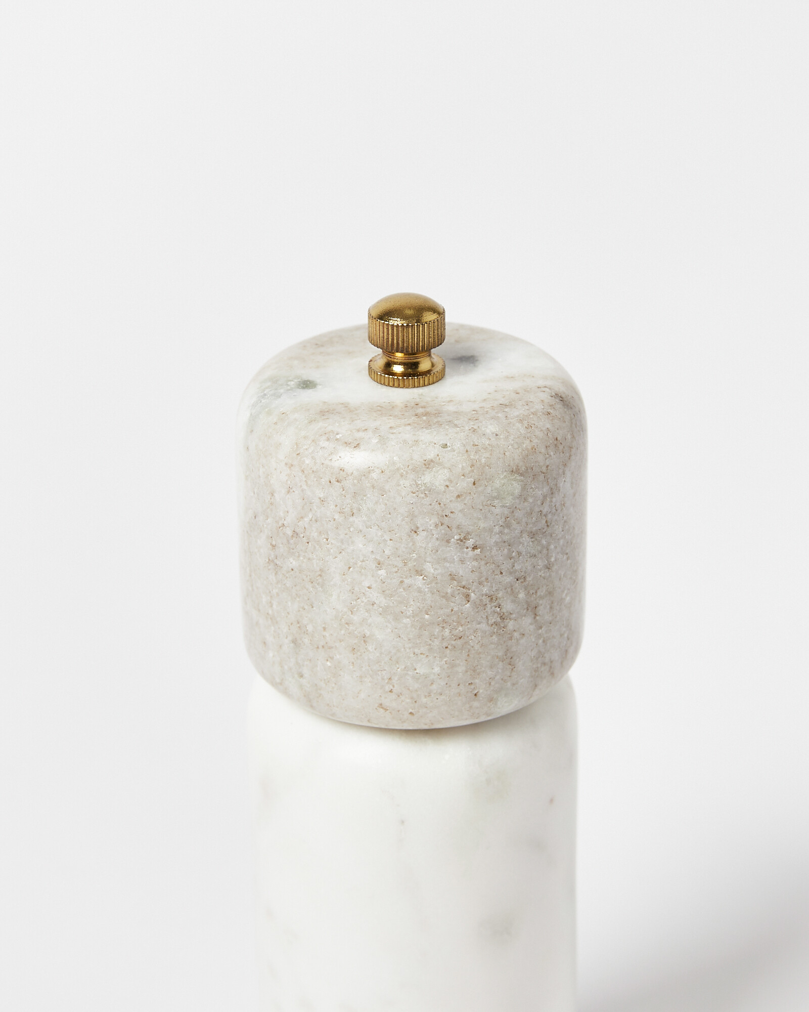 Anjo Marble Salt or Pepper Mill | Oliver Bonas