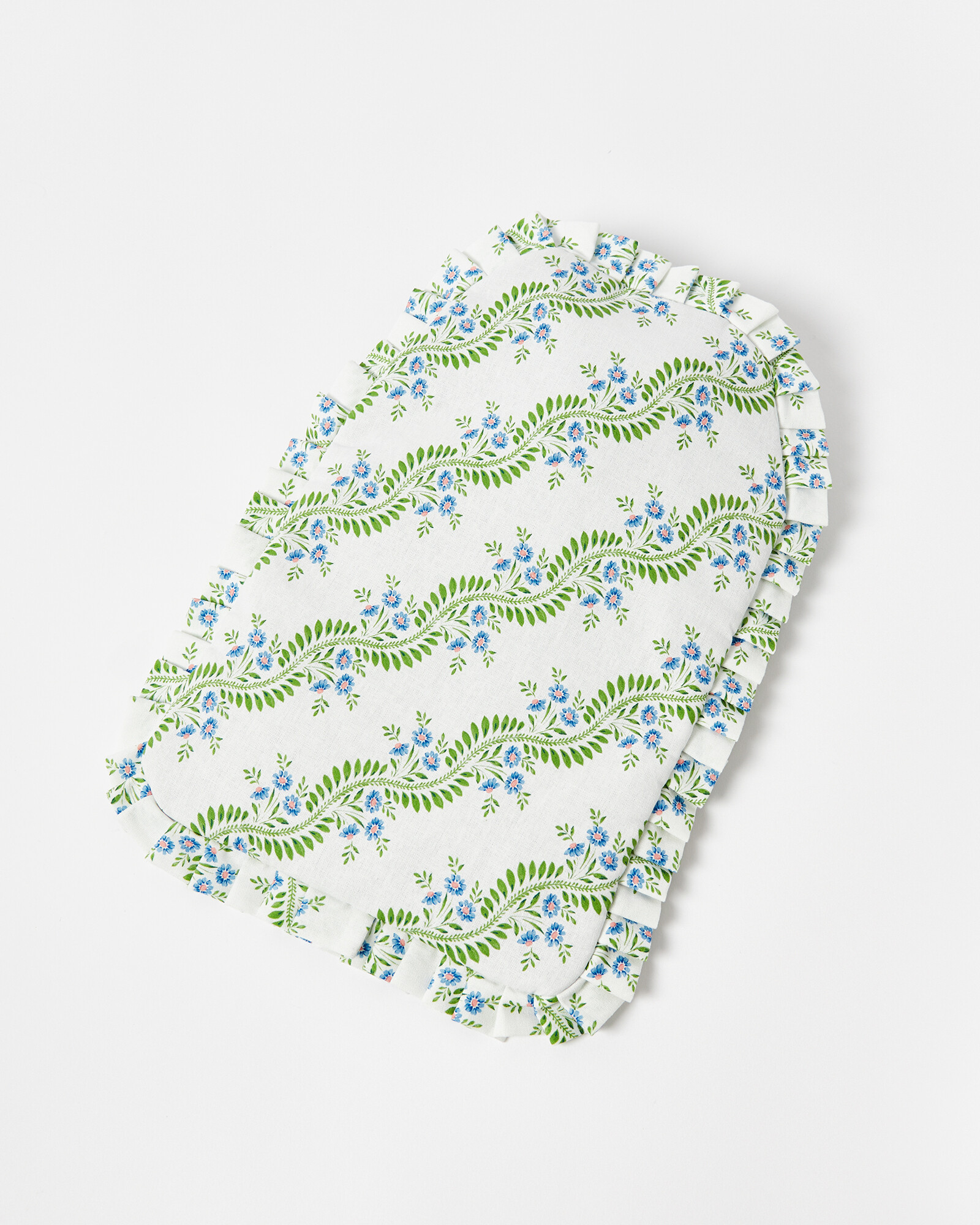 Daisy White Hot Water Bottle | Oliver Bonas