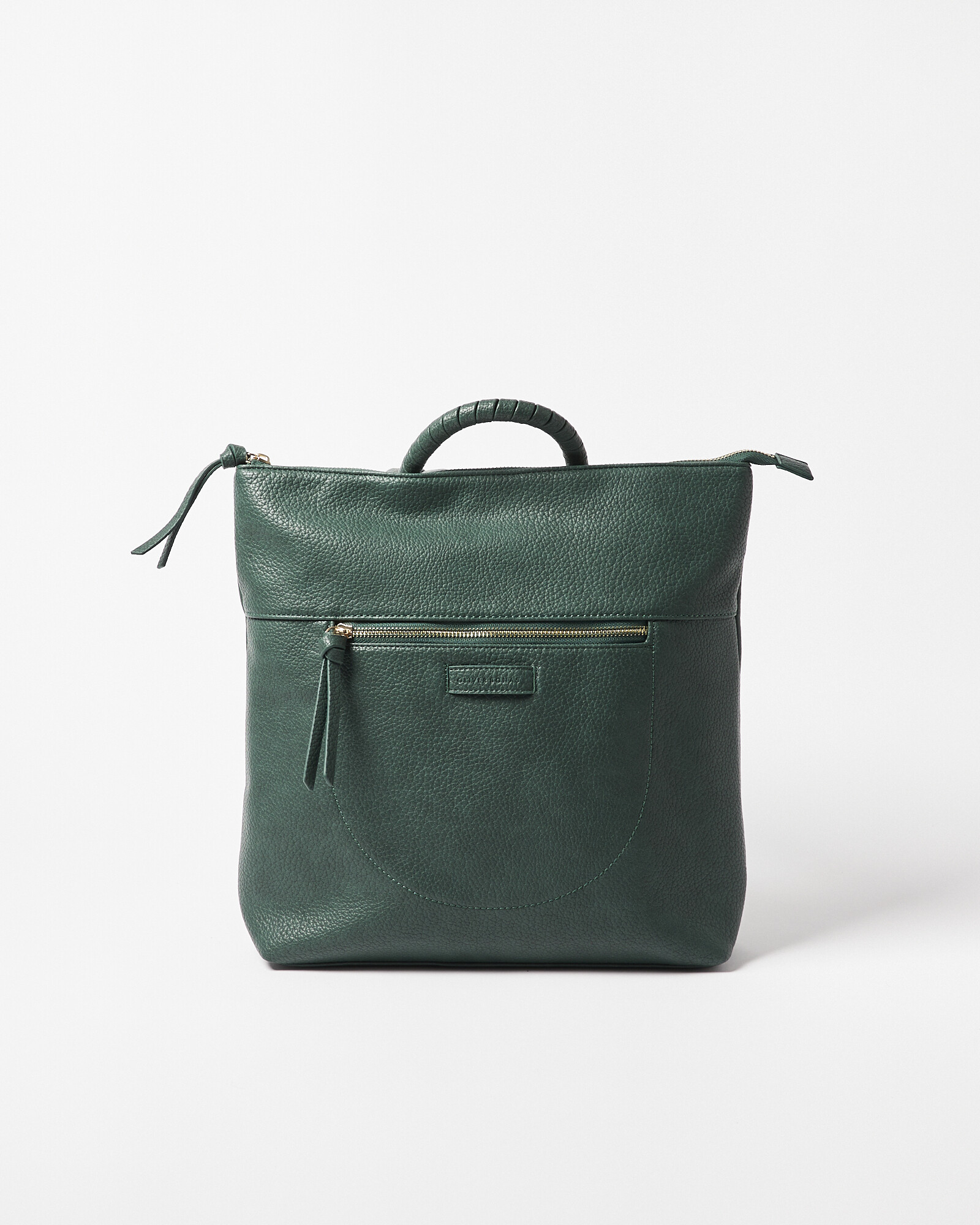 Alfa Teal Green Slim Backpack Medium | Oliver Bonas