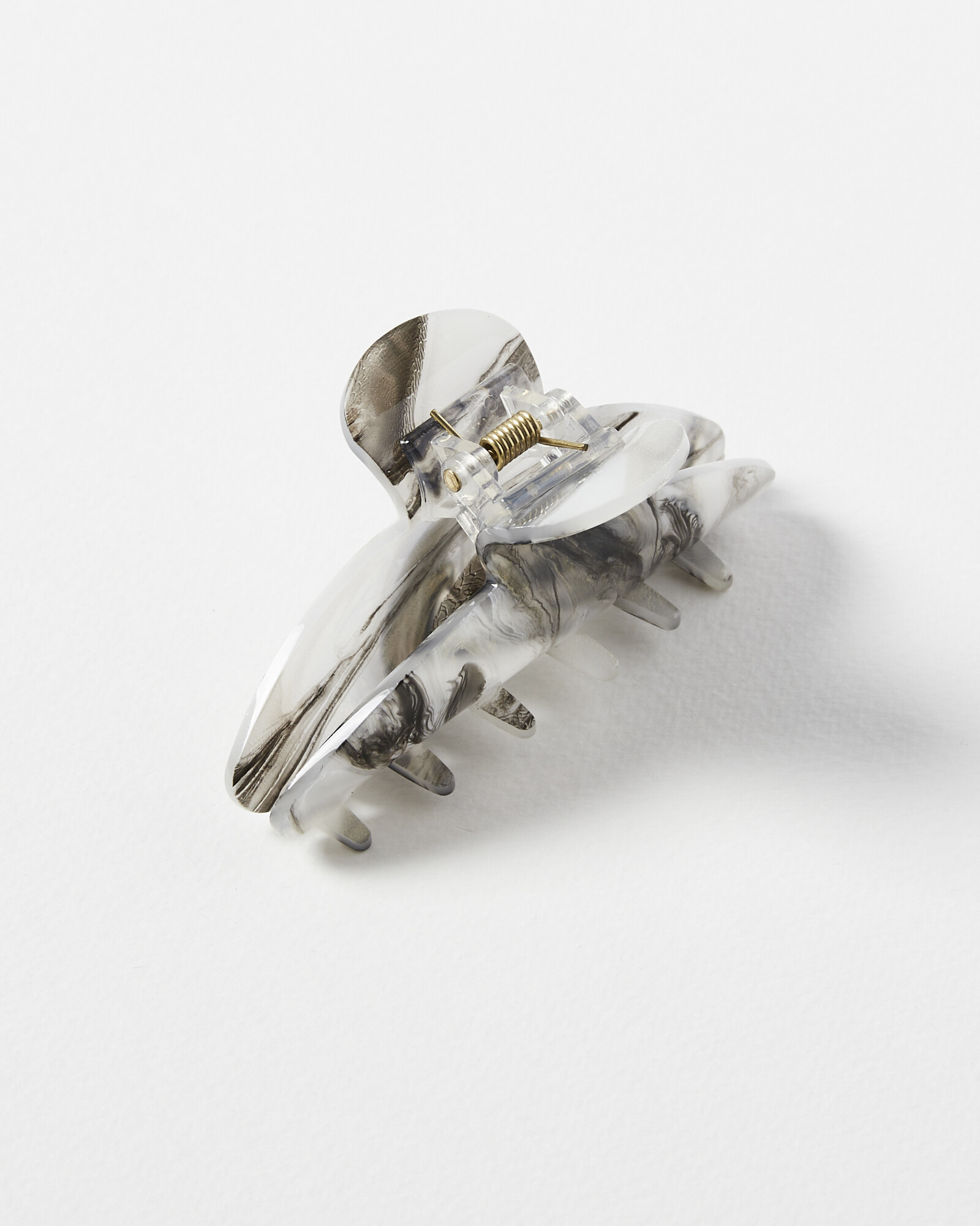 Cadence Grey & Black Shimmer Hair Claw Clip | Oliver Bonas