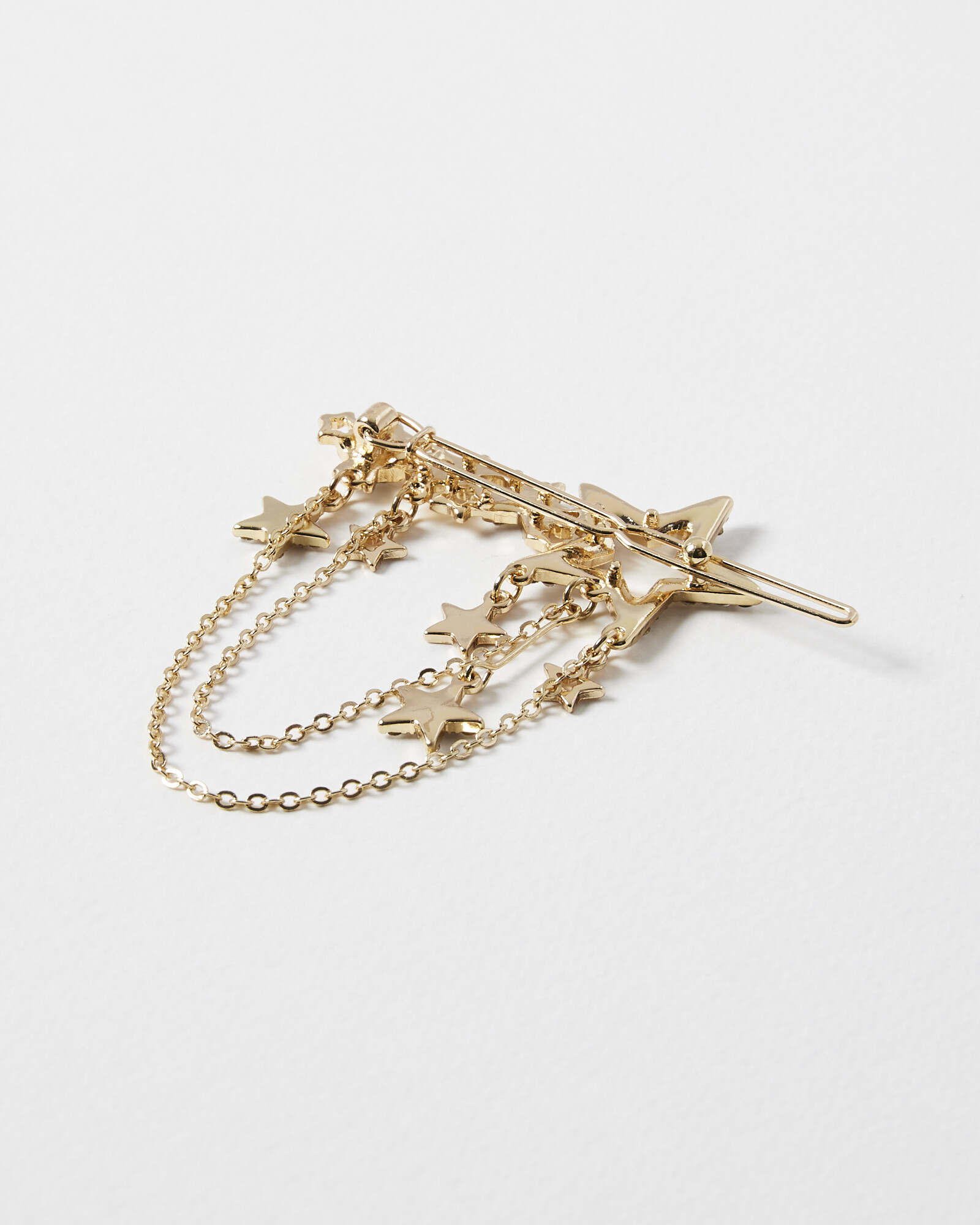 Anaise Stars & Chain Barrette Hair Clip | Oliver Bonas