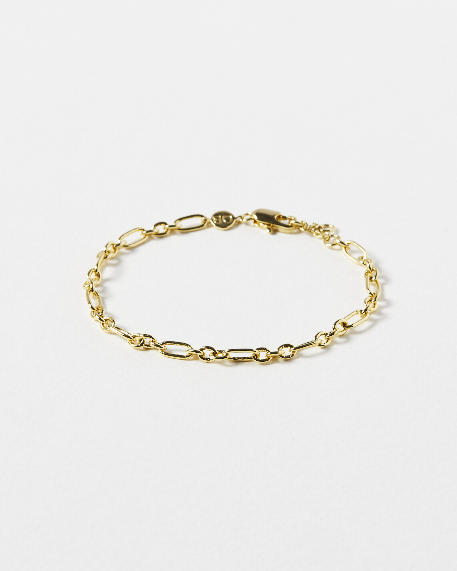 Venus Chunky Link Gold Plated Chain Bracelet | Oliver Bonas