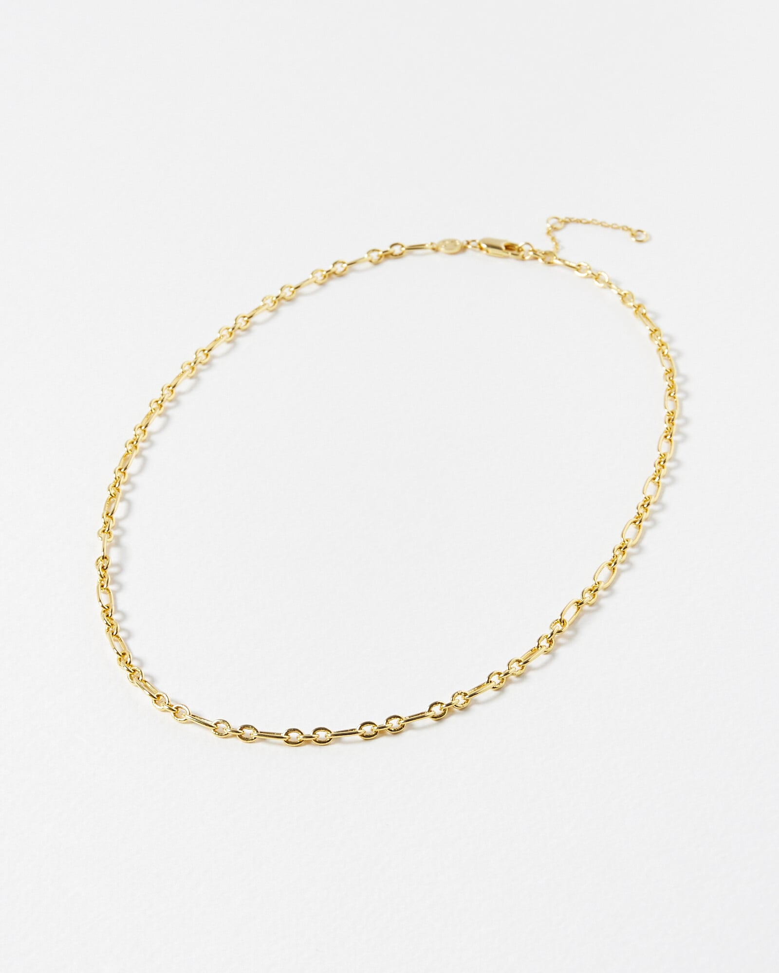 Venus Chunky Link Gold Plated Chain Necklace | Oliver Bonas
