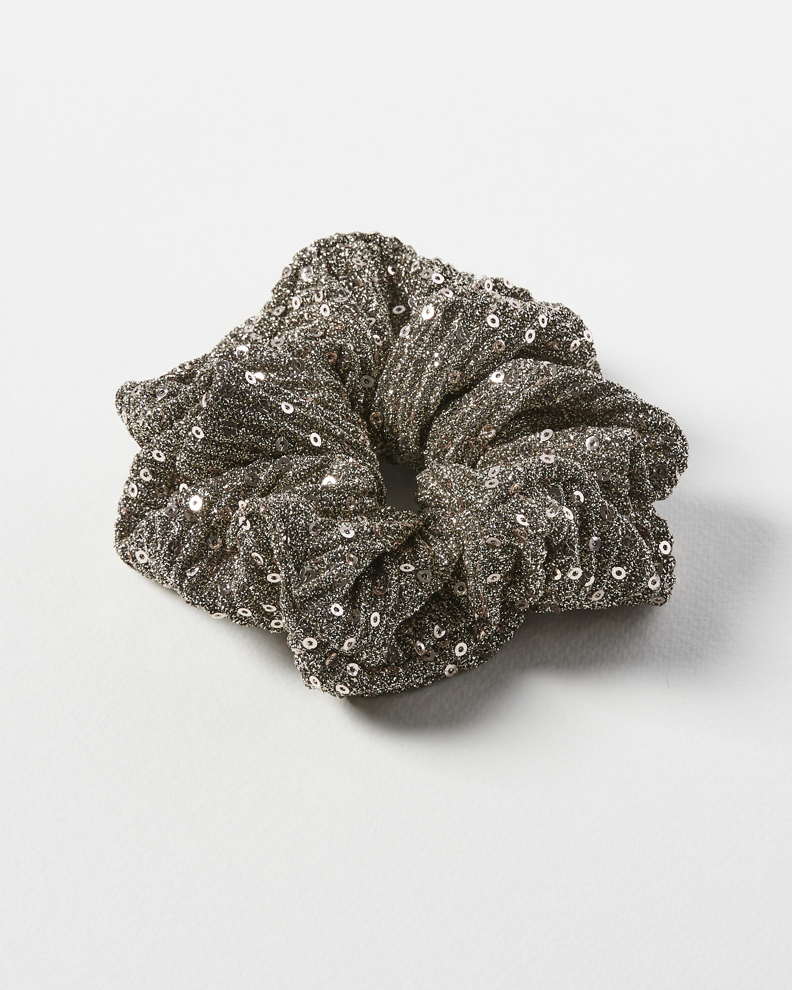 Chara Sequin & Glitter Hair Scrunchie | Oliver Bonas