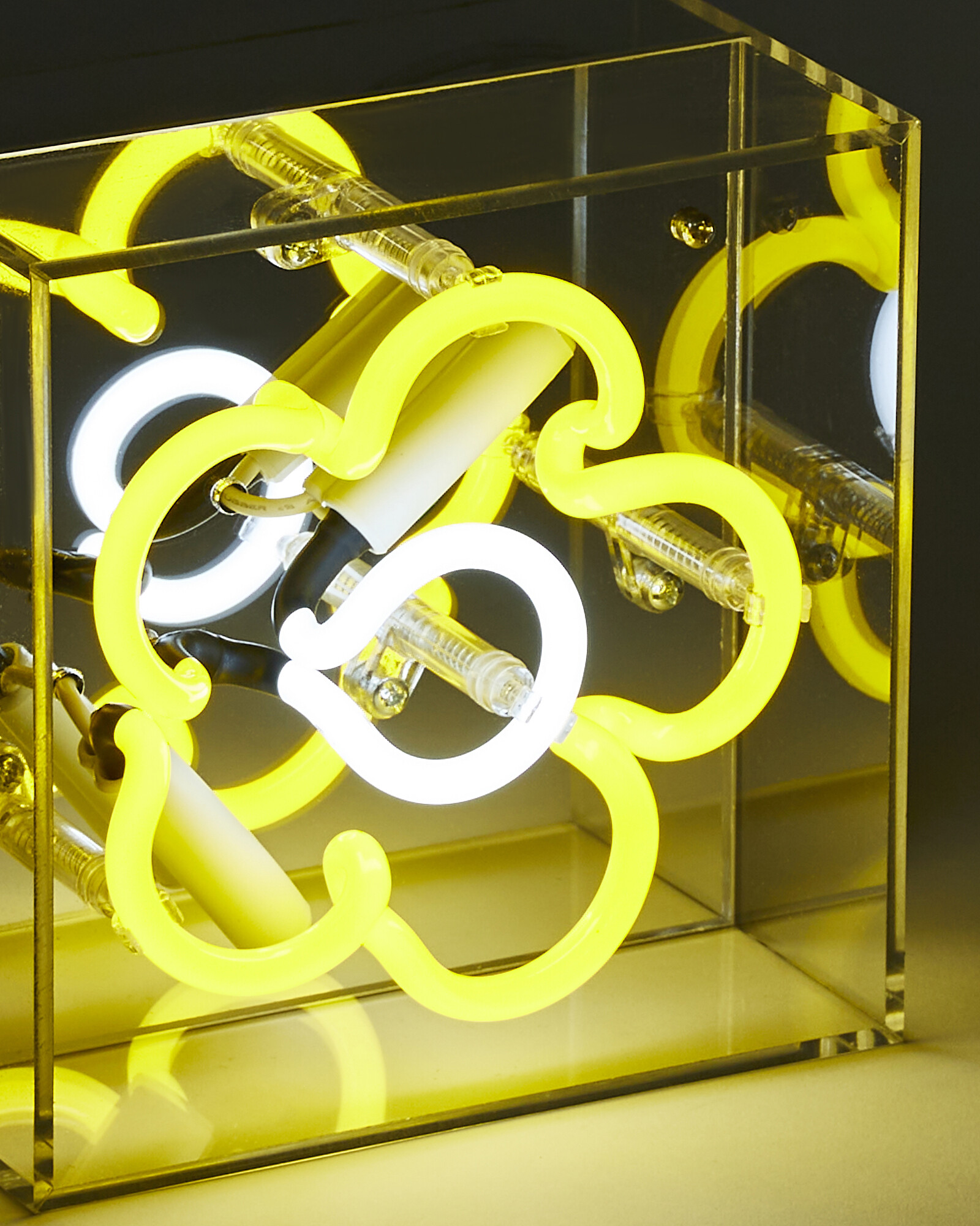 Flower Yellow Neon Sign | Oliver Bonas