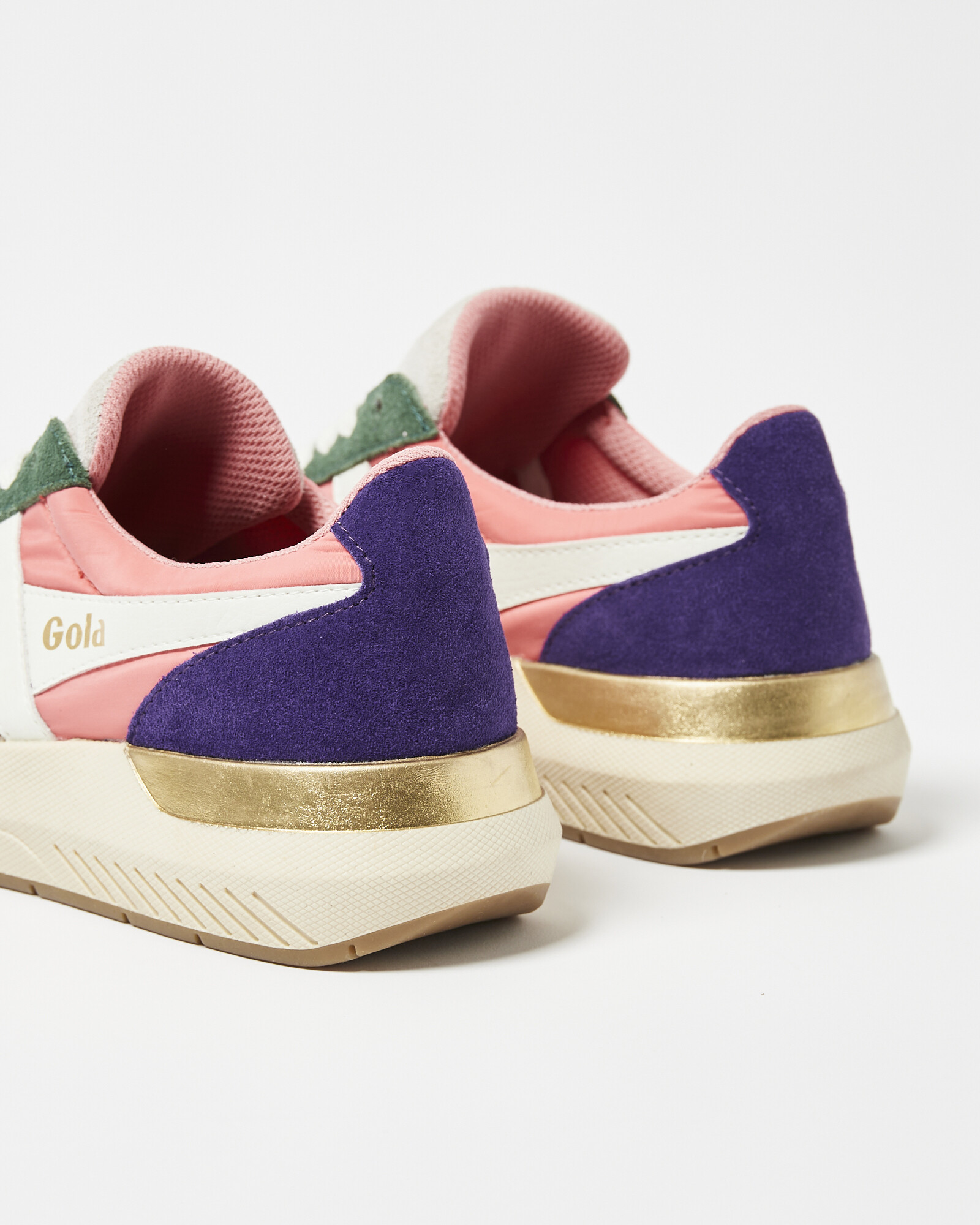 Gola Raven Coral Pink & Purple Trainers | Oliver Bonas