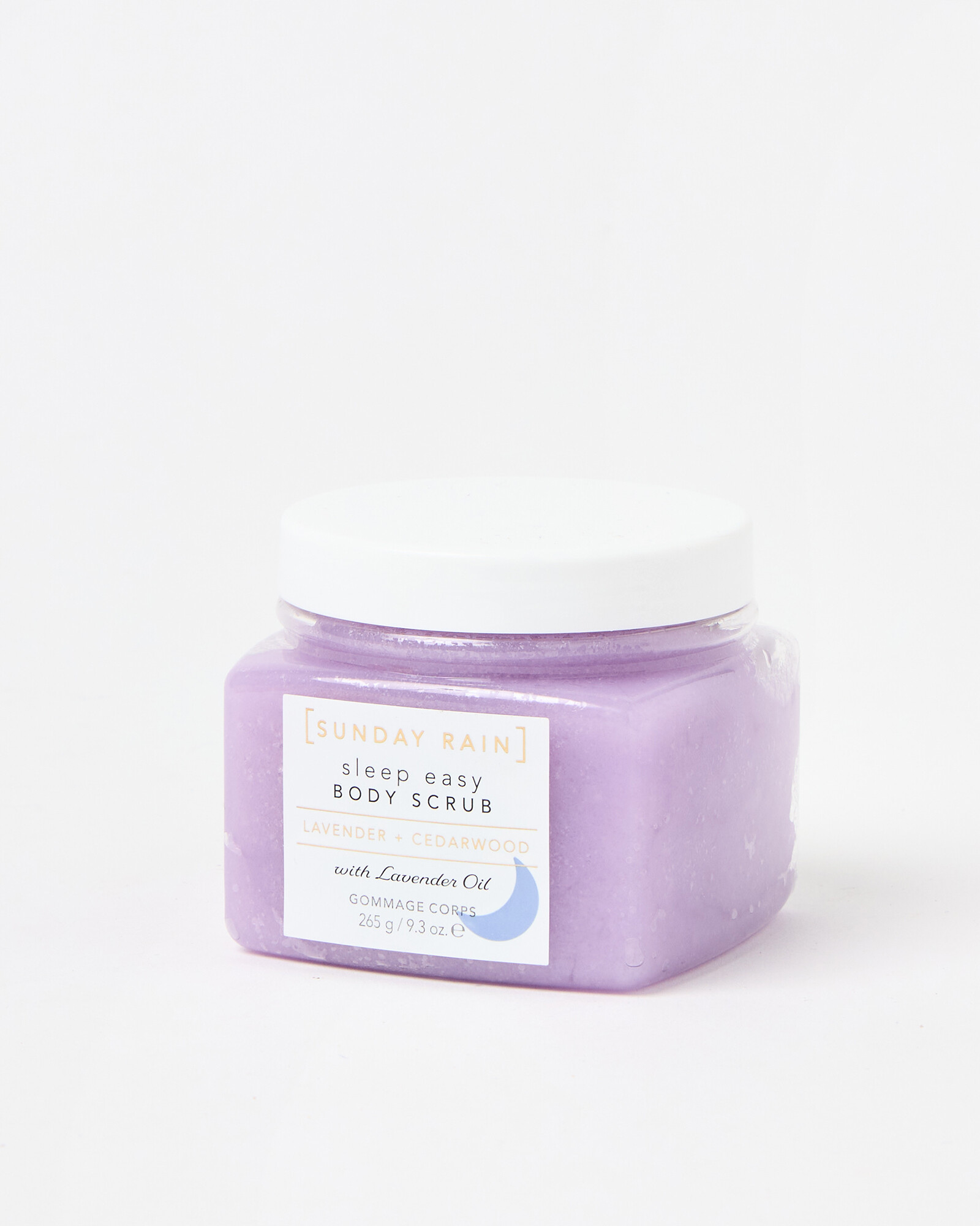 Sunday Rain Sleep Easy Lavender Body Scrub | Oliver Bonas