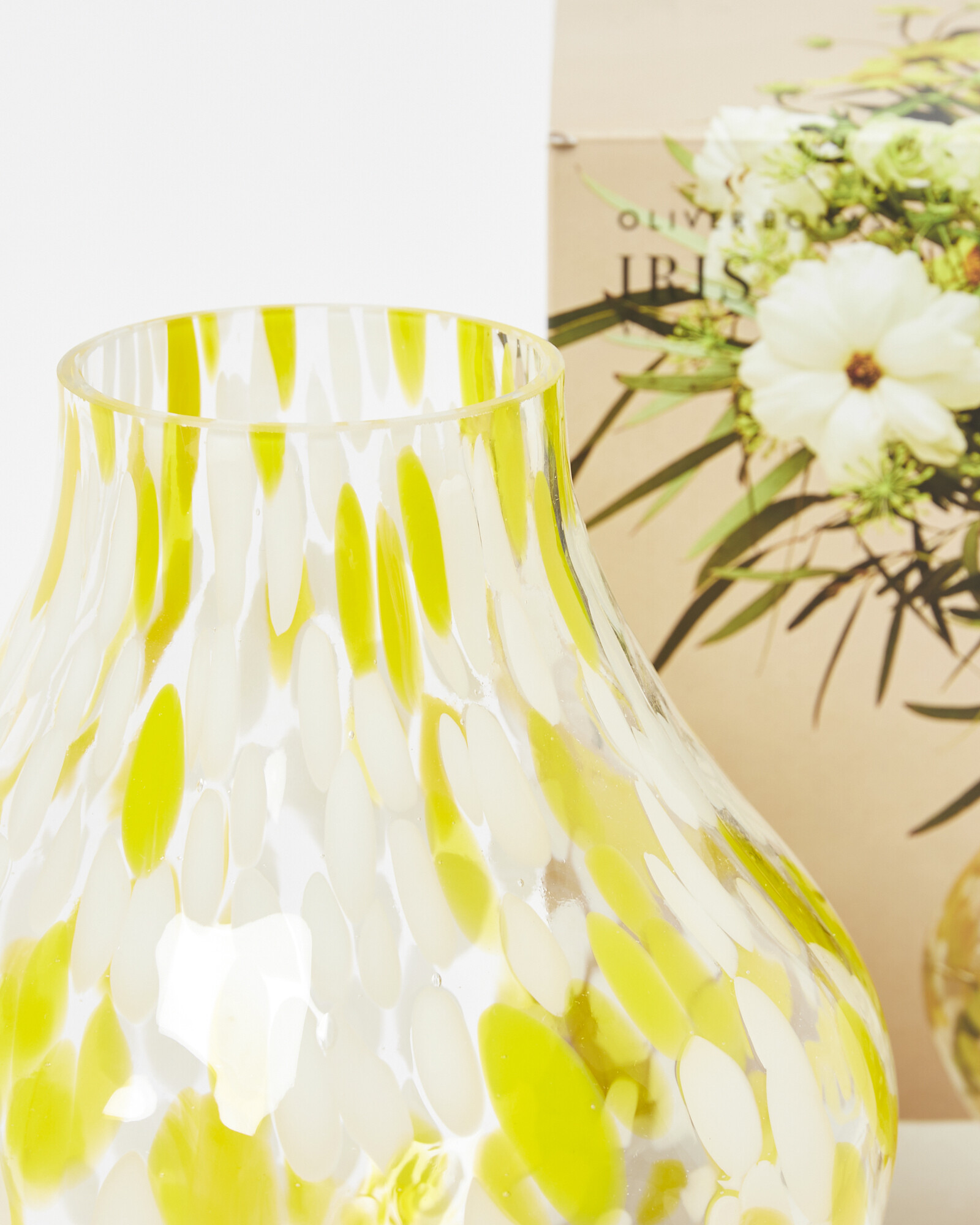 Iris Spot Glass Vases | Oliver Bonas