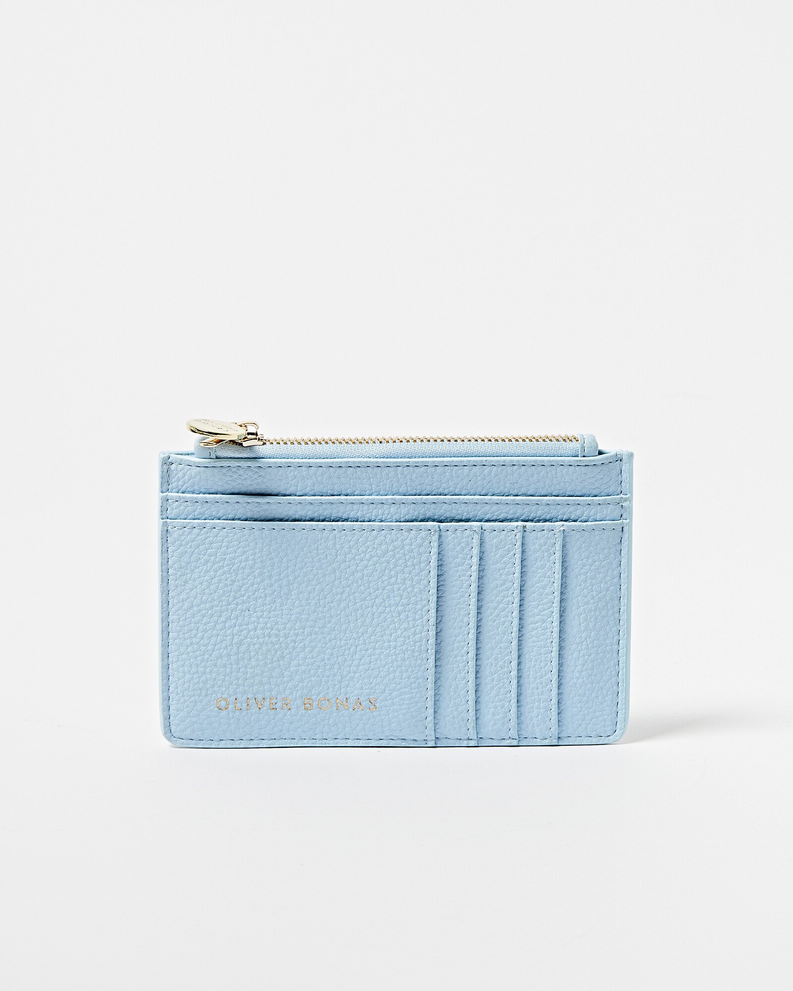 Rita Powder Blue Card Holder | Oliver Bonas