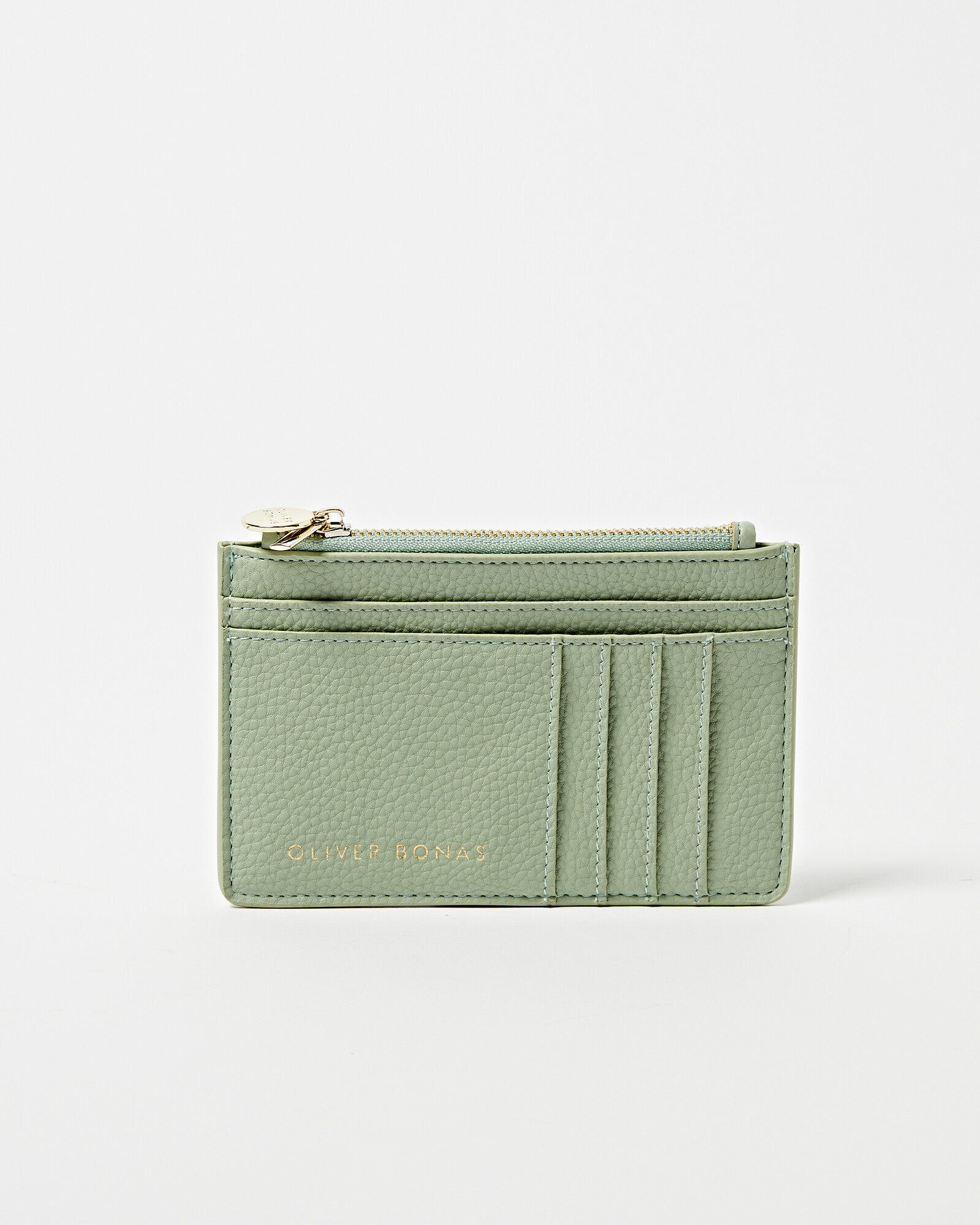 Rita Mint Green Card Holder | Oliver Bonas