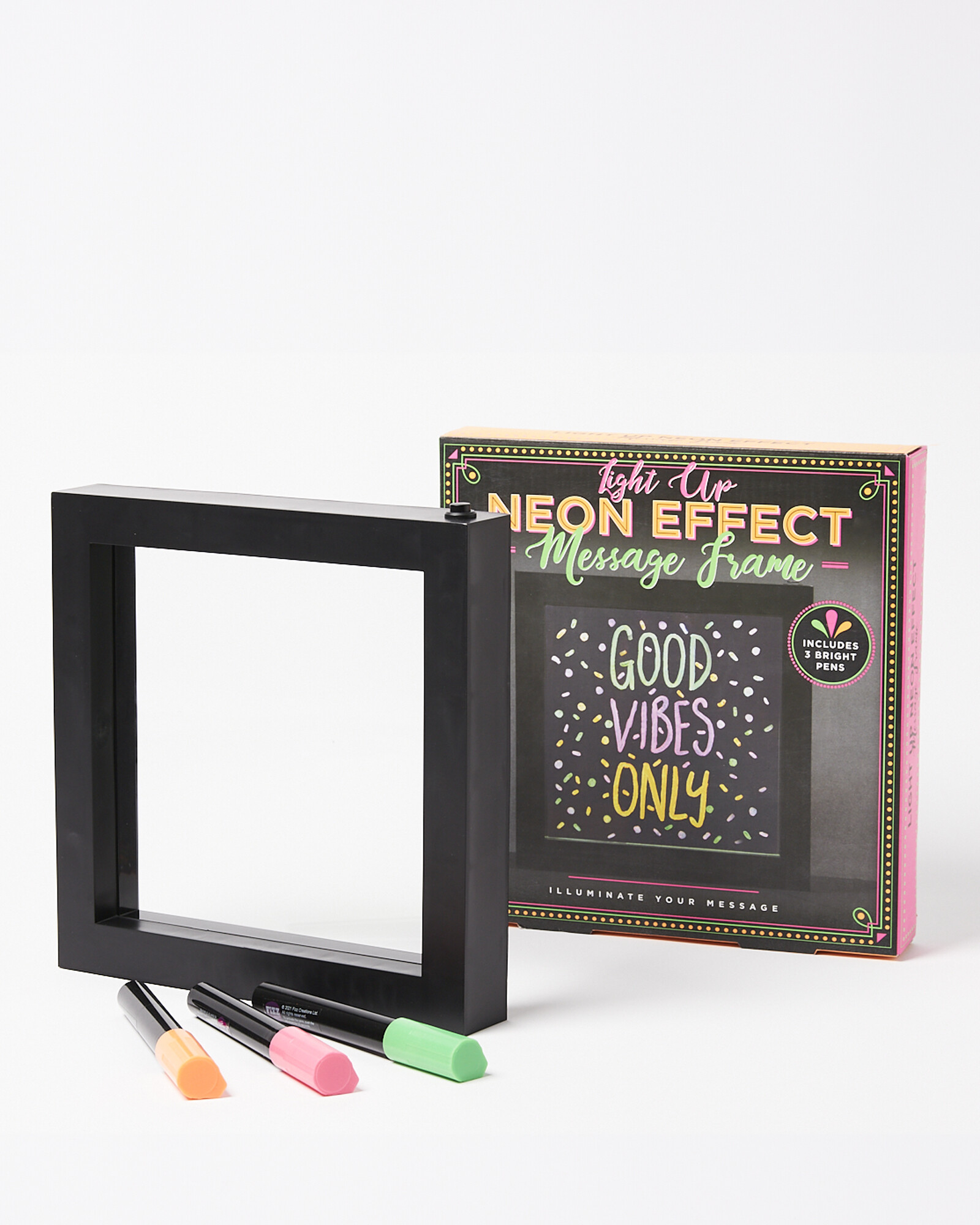Light Up Neon Effect Message Frame | Oliver Bonas
