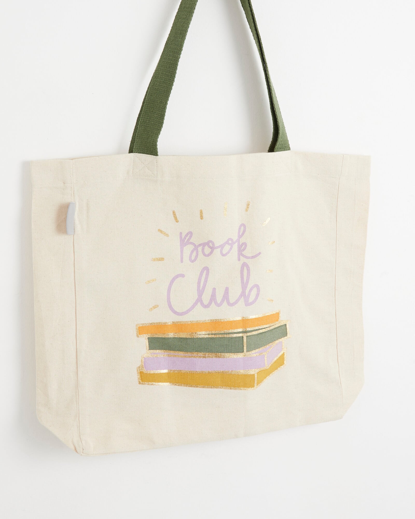 I Want To Be In The Book Club Fabric Shopper Bag | Oliver Bonas