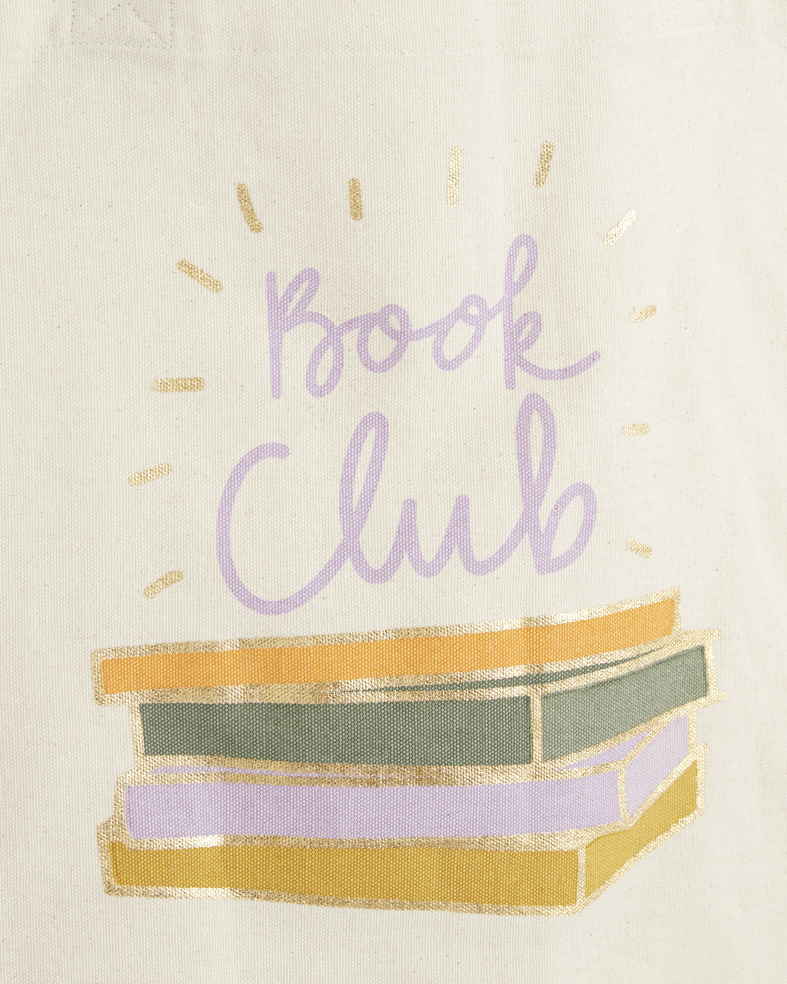 I Want To Be In The Book Club Fabric Shopper Bag | Oliver Bonas