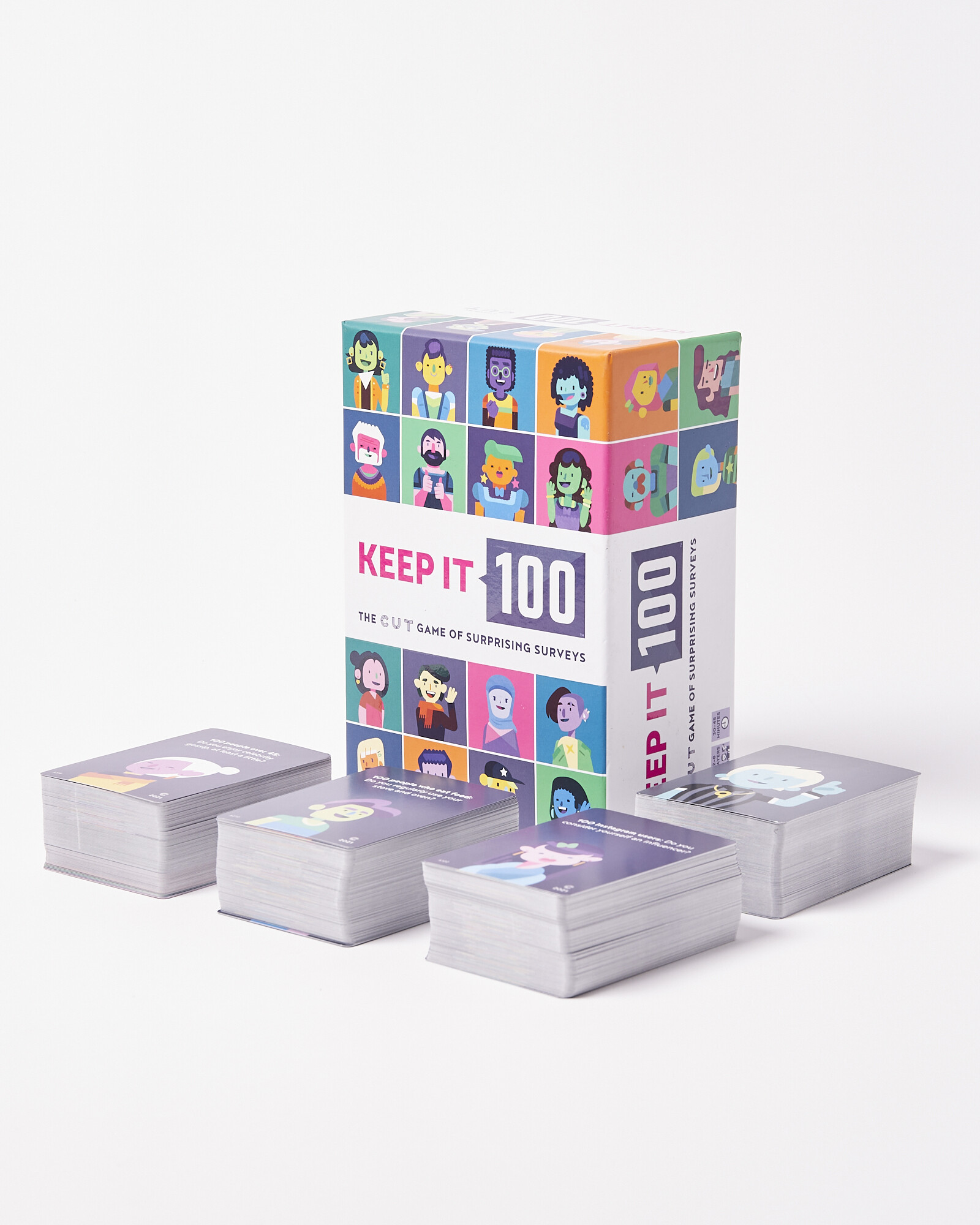 Keep It 100 Card Game | Oliver Bonas