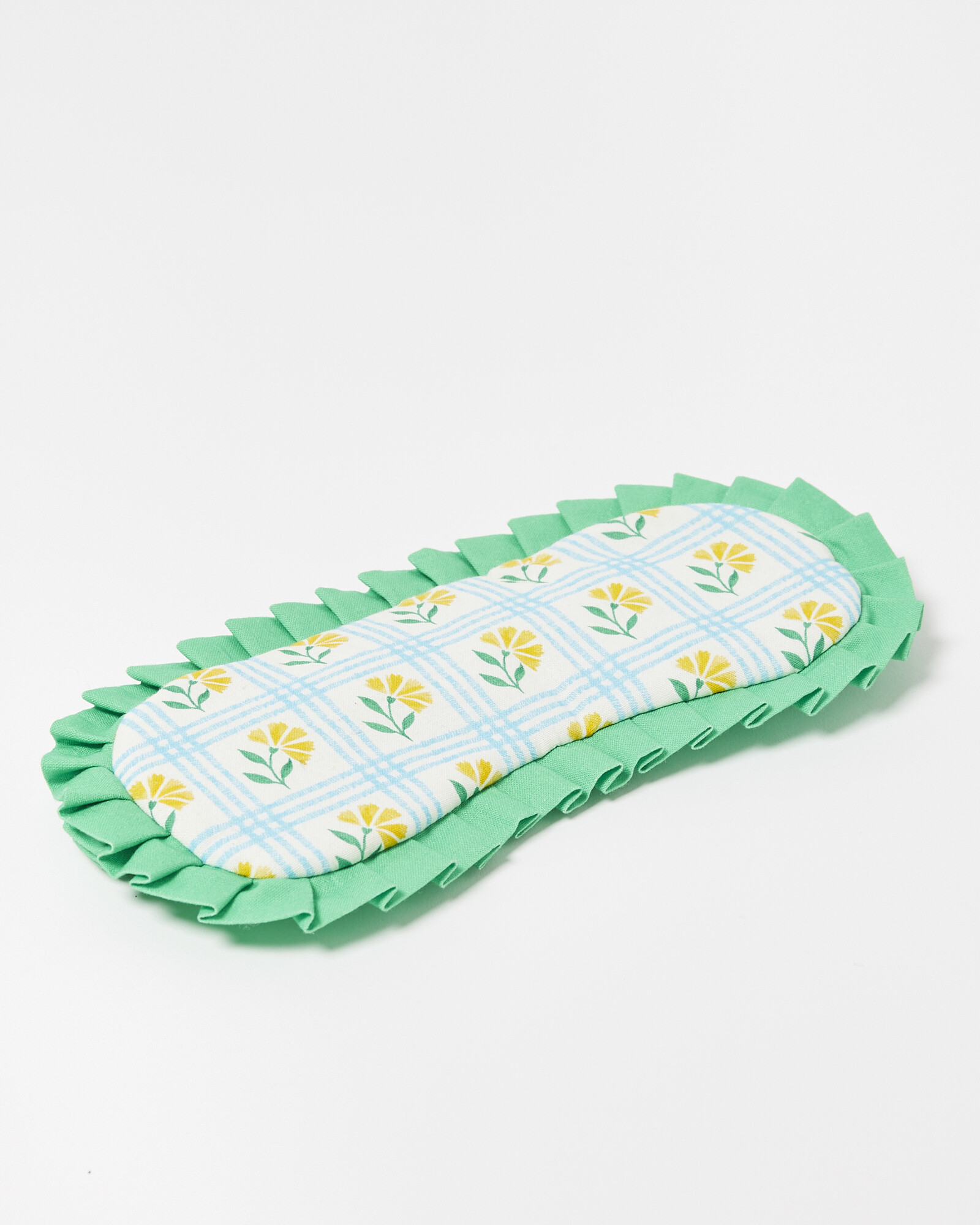 Ida Yellow Flower Eye Mask | Oliver Bonas