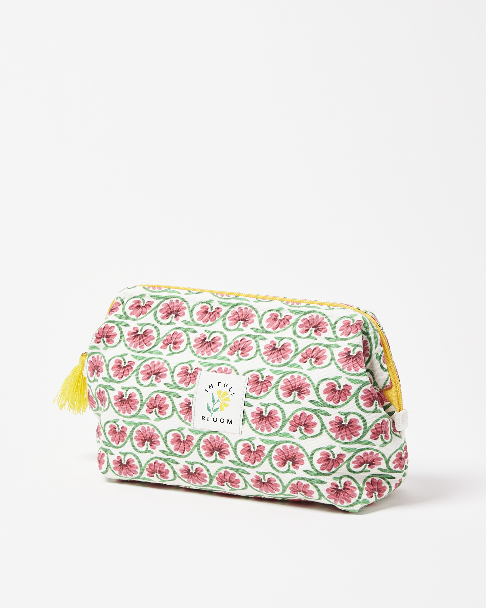Evelyn Green In Full Bloom Make Up Bag | Oliver Bonas