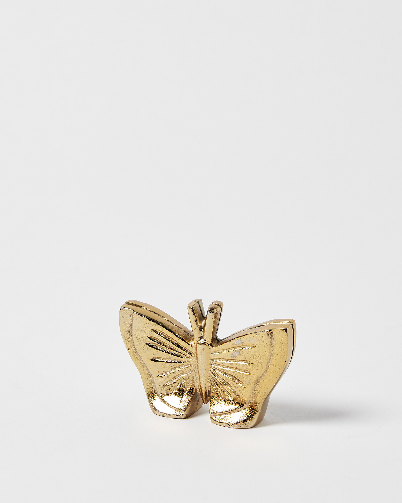 Butterfly Gold Metal Photo Holder | Oliver Bonas US