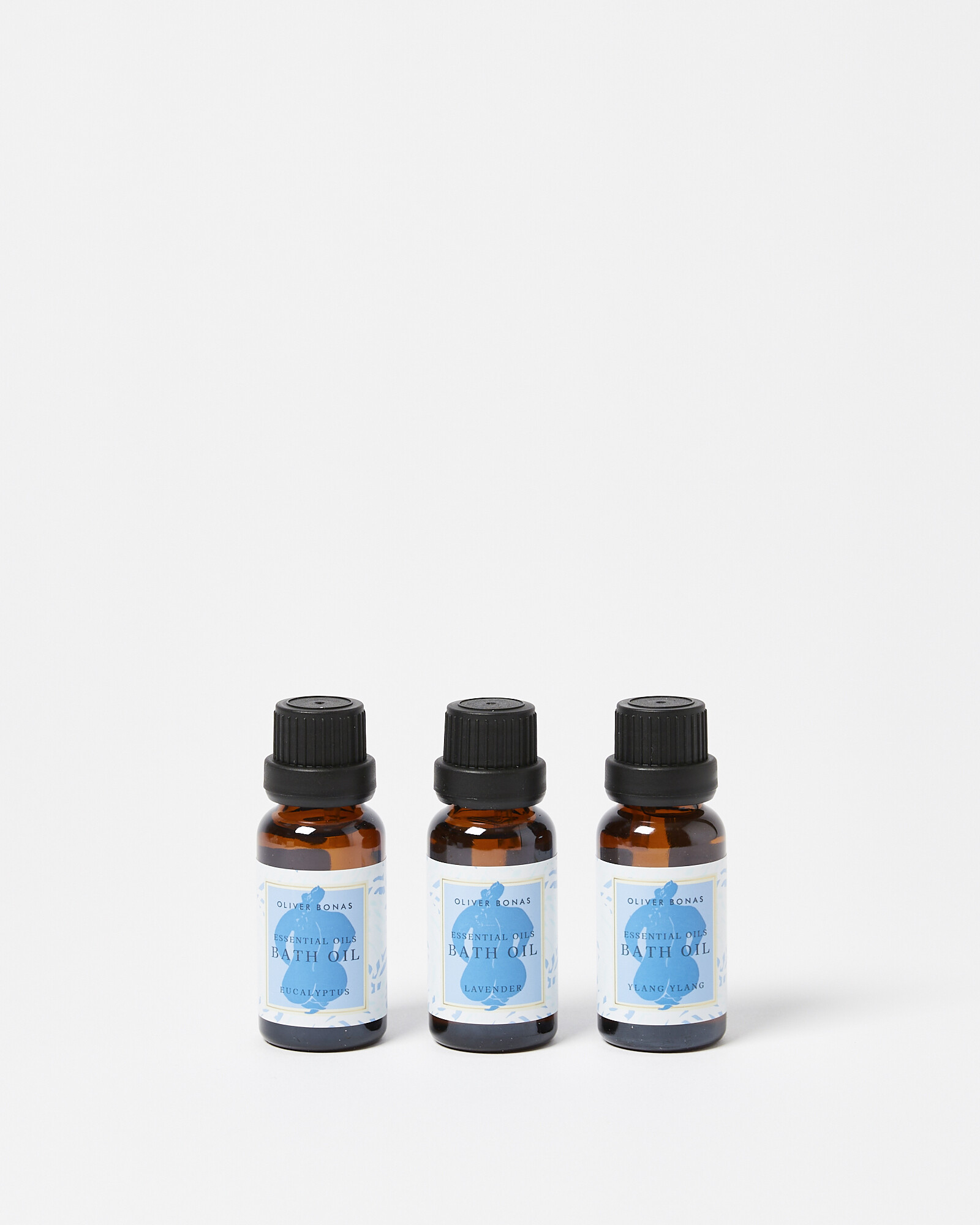 In Need Of Calm Essential Oil Bath Trio | Oliver Bonas