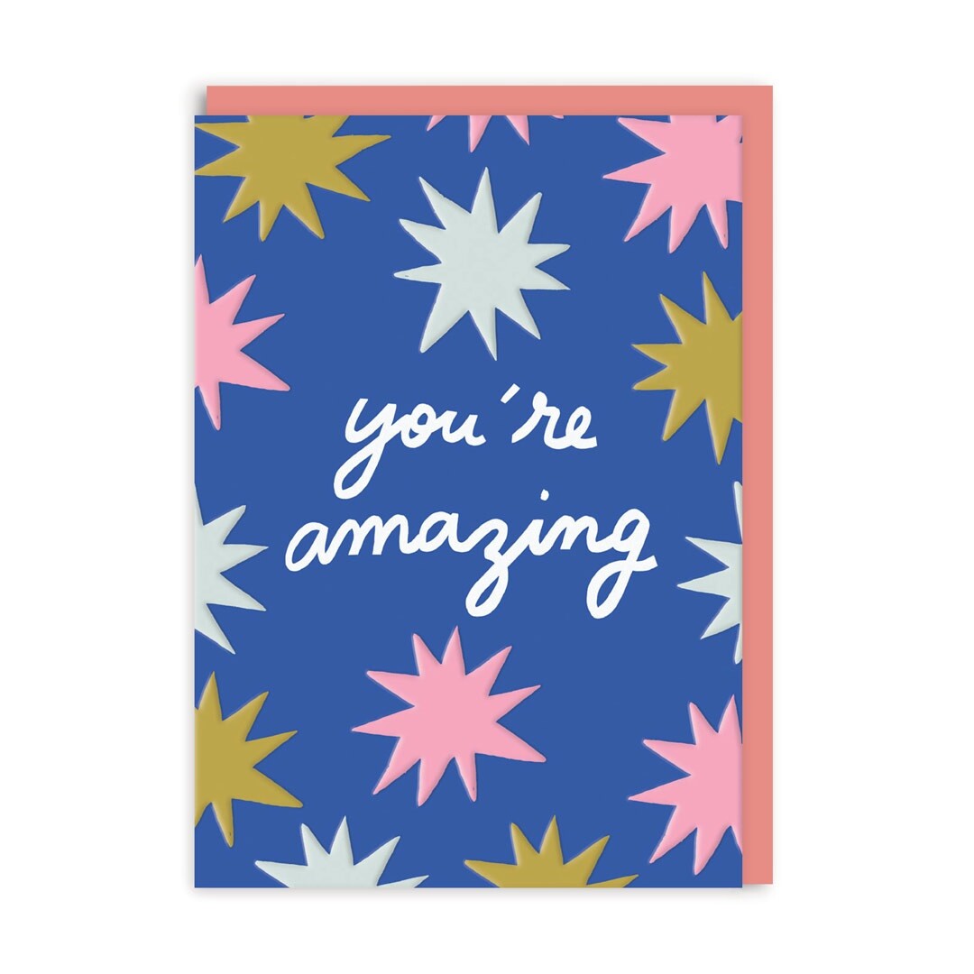 You're Amazing Stars Congratulations Card | Oliver Bonas