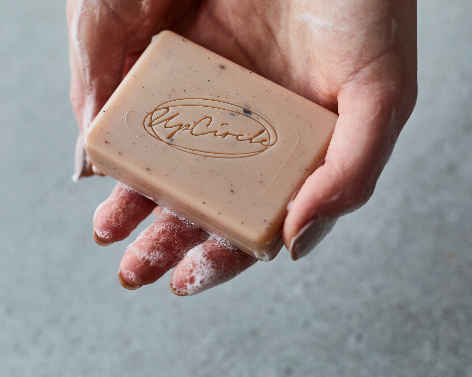 Upcircle Cinnamon & Ginger Face & Body Soap Bar | Oliver Bonas