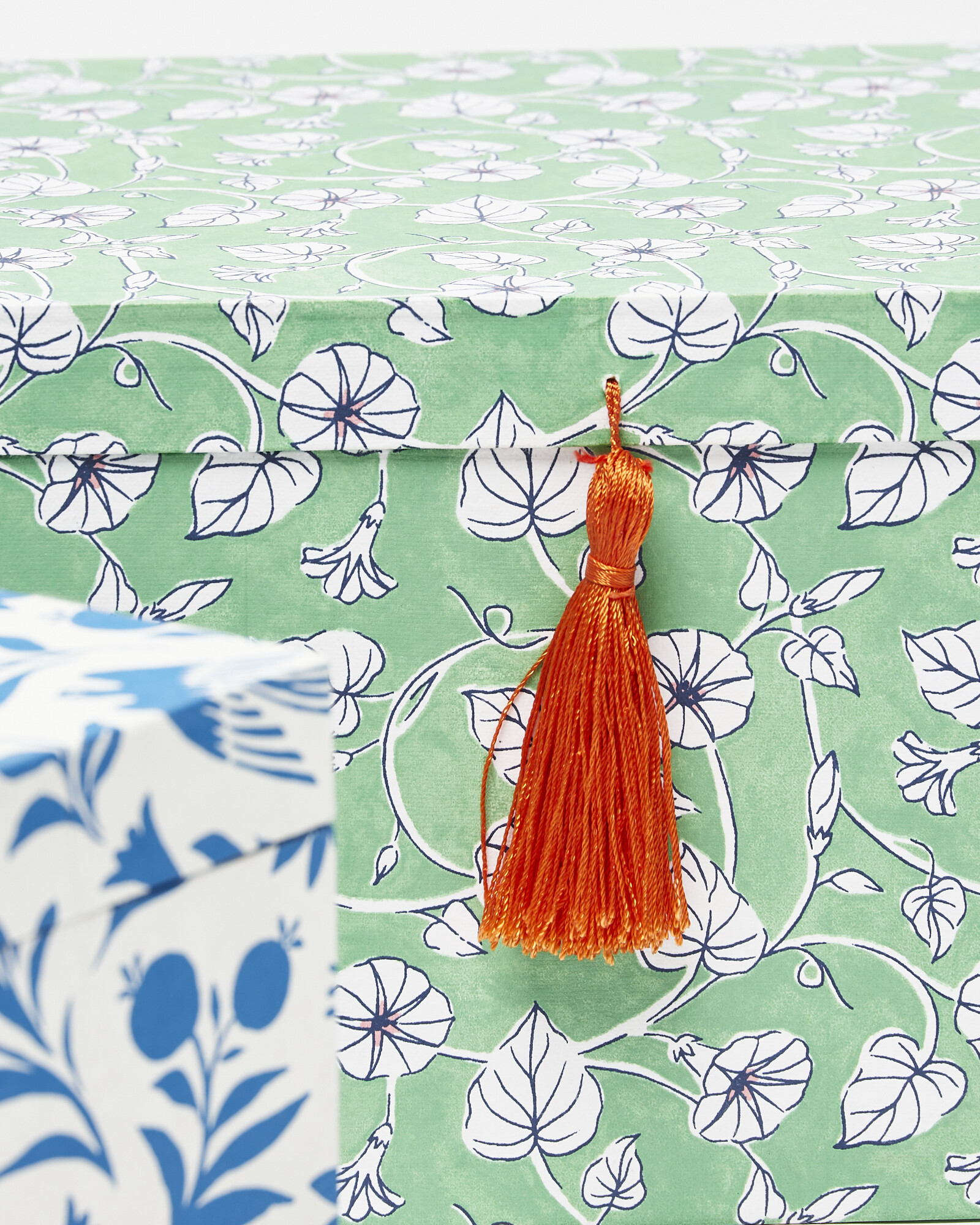 Lula Floral Print Storage Boxes Set of Two | Oliver Bonas