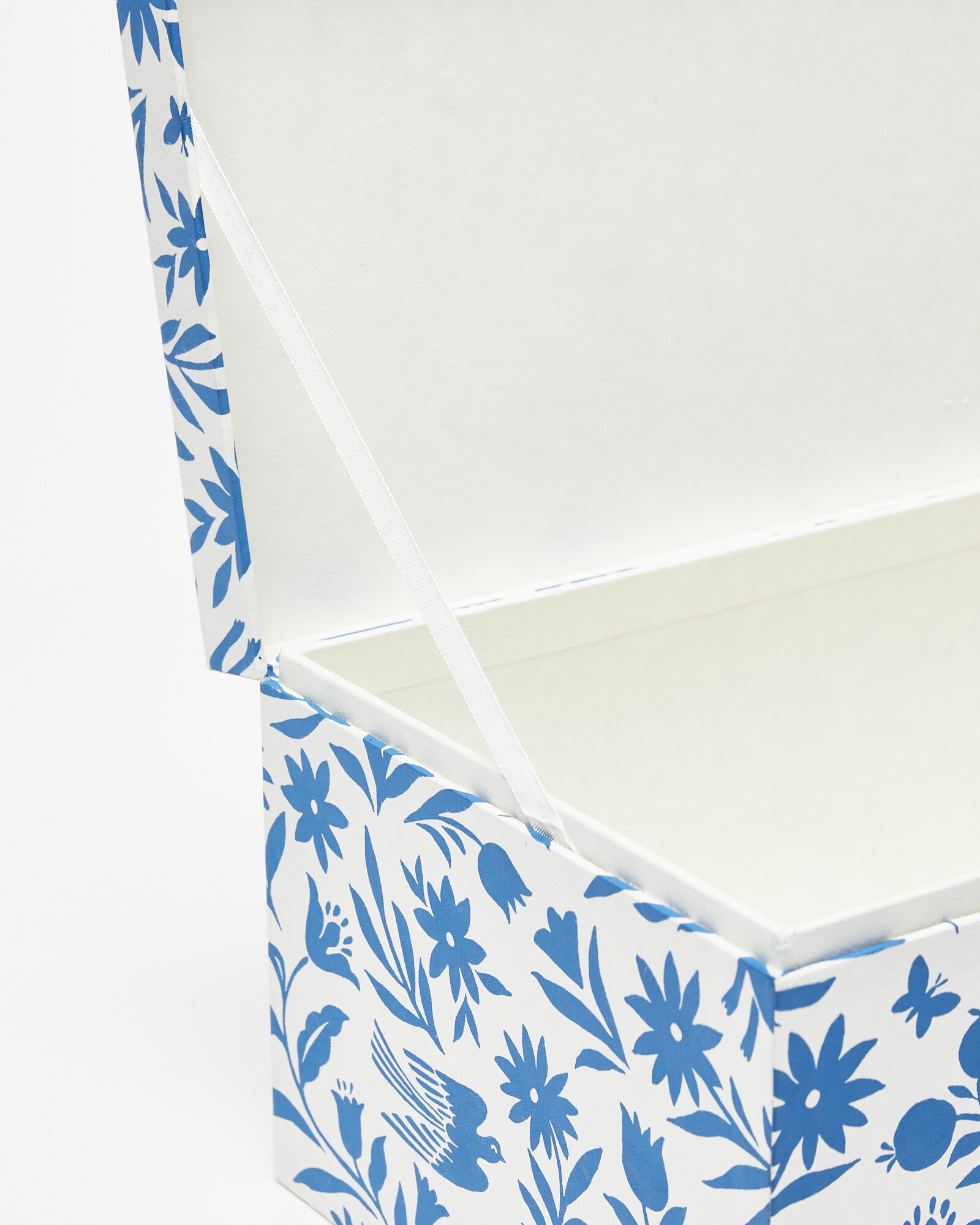 Lula Floral Print Storage Boxes Set of Two | Oliver Bonas