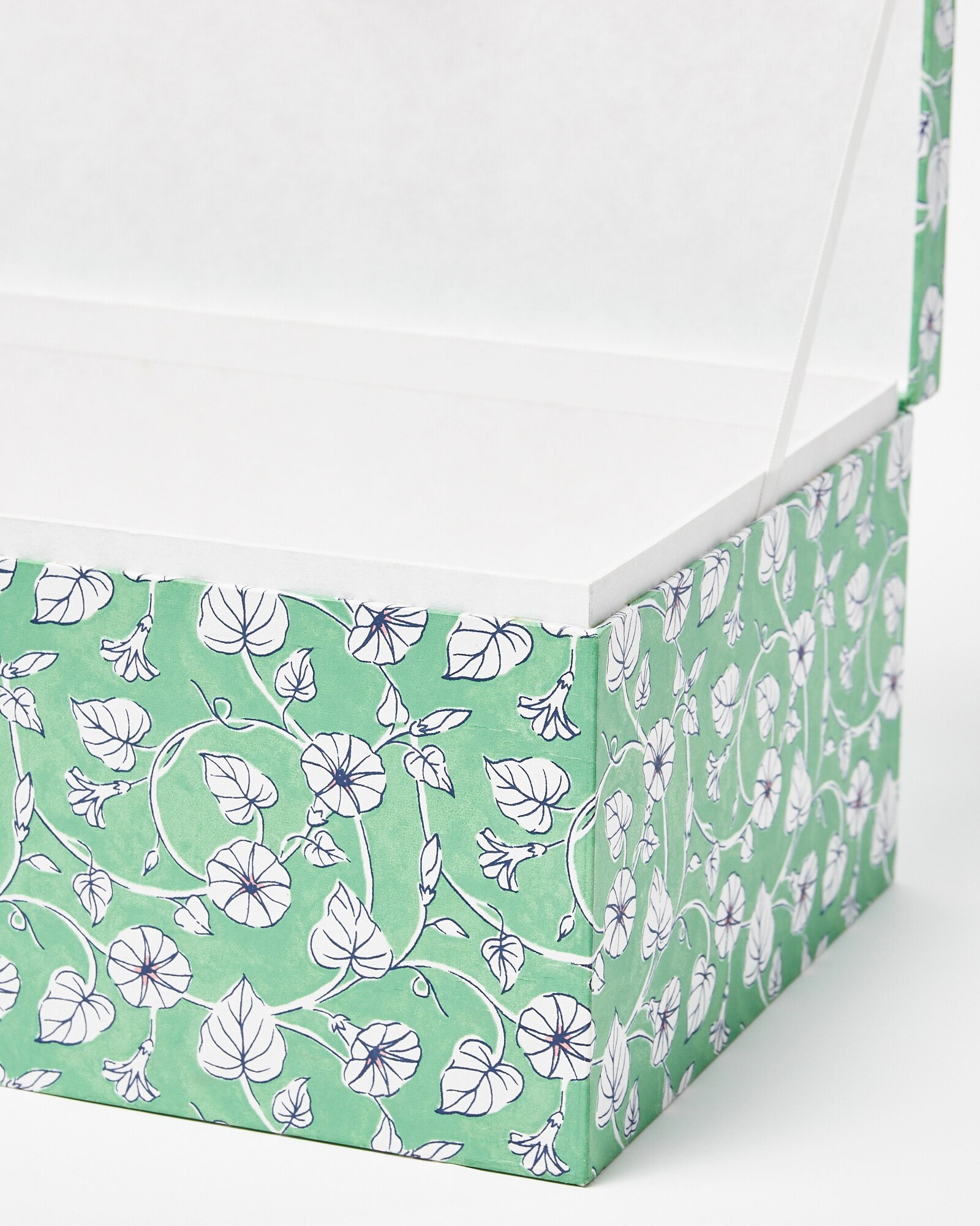 Lula Floral Print Storage Boxes Set of Two | Oliver Bonas