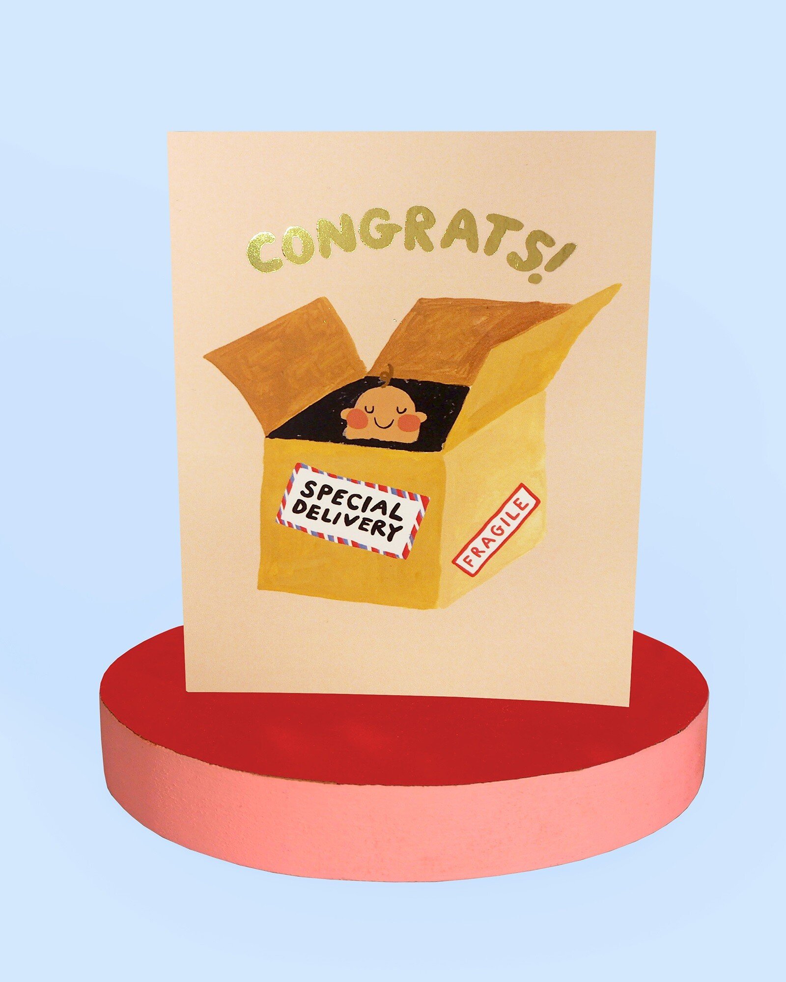 Special Delivery New Baby Card | Oliver Bonas