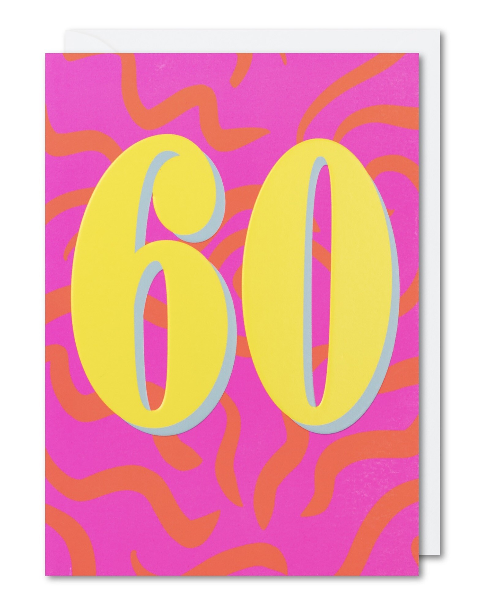 Electric Sunshine 60th Birthday Card | Oliver Bonas