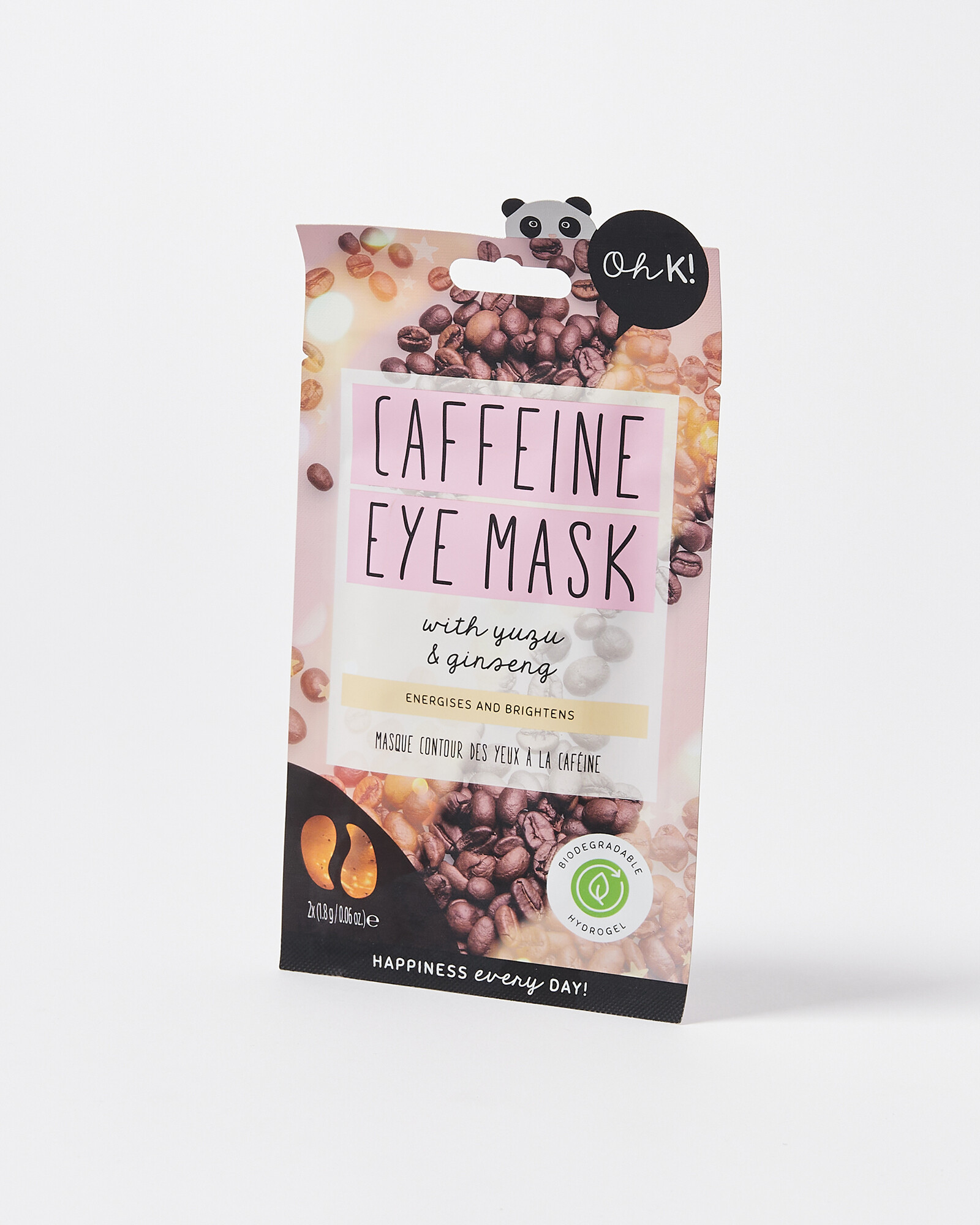 Oh K! Caffeine Eye Mask | Oliver Bonas