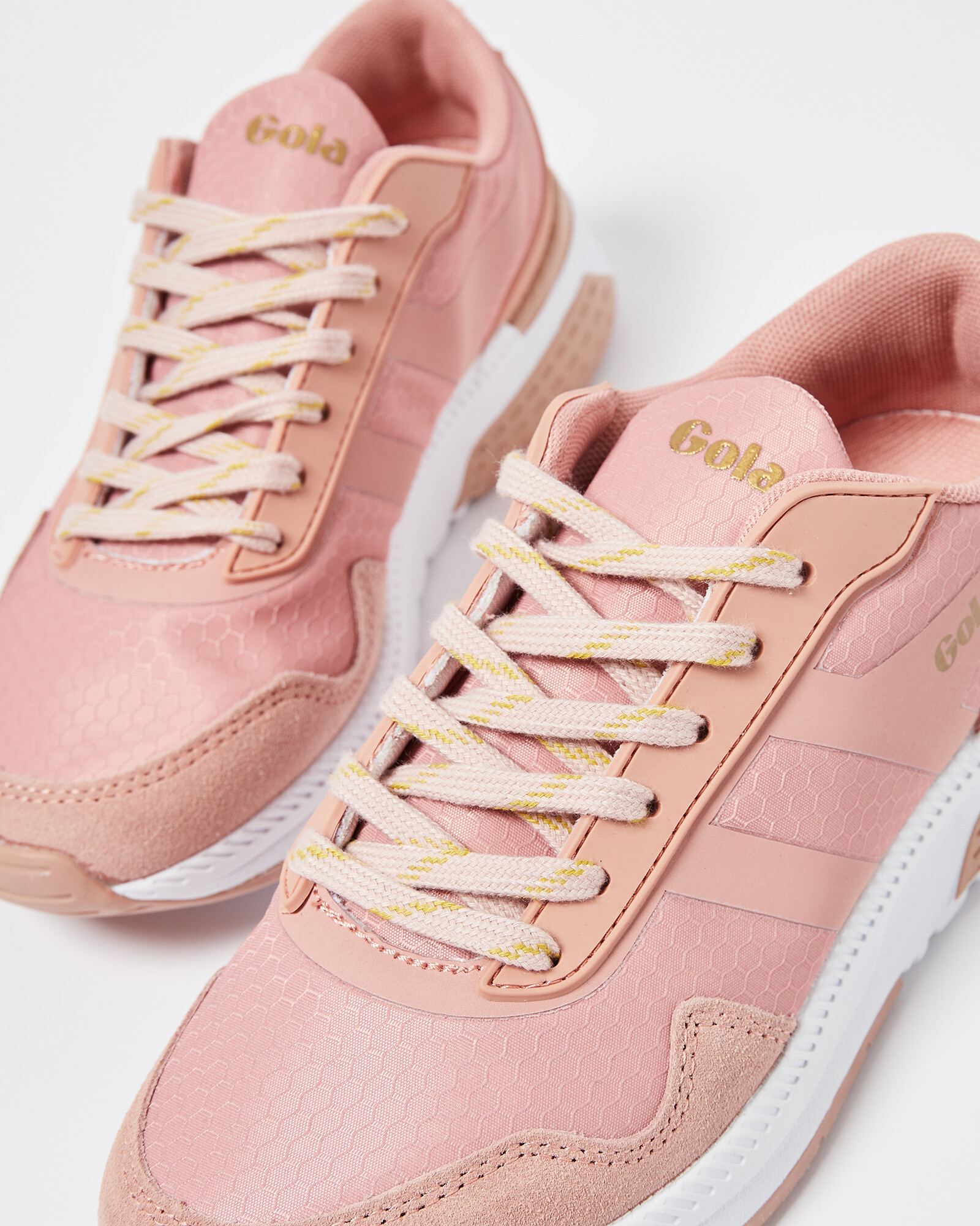 Gola Atomics Pearl Pink Trainers | Oliver Bonas