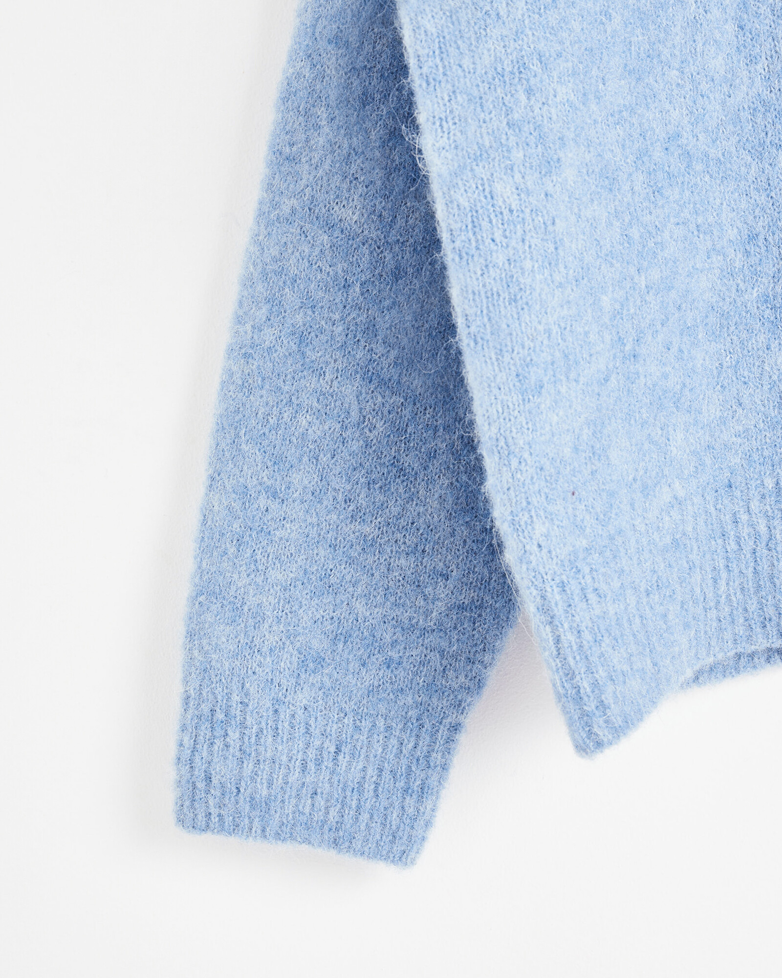 Sky Blue Knitted Jumper | Oliver Bonas