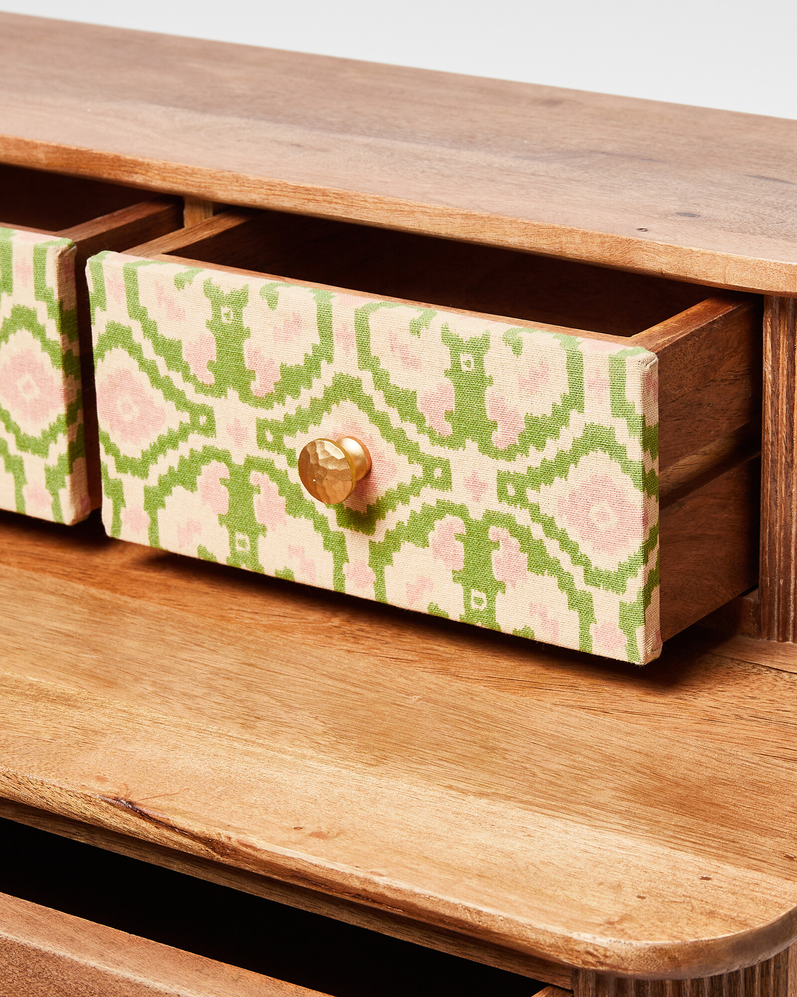 Tinta Mango Wood Tallboy Chest of Drawers | Oliver Bonas