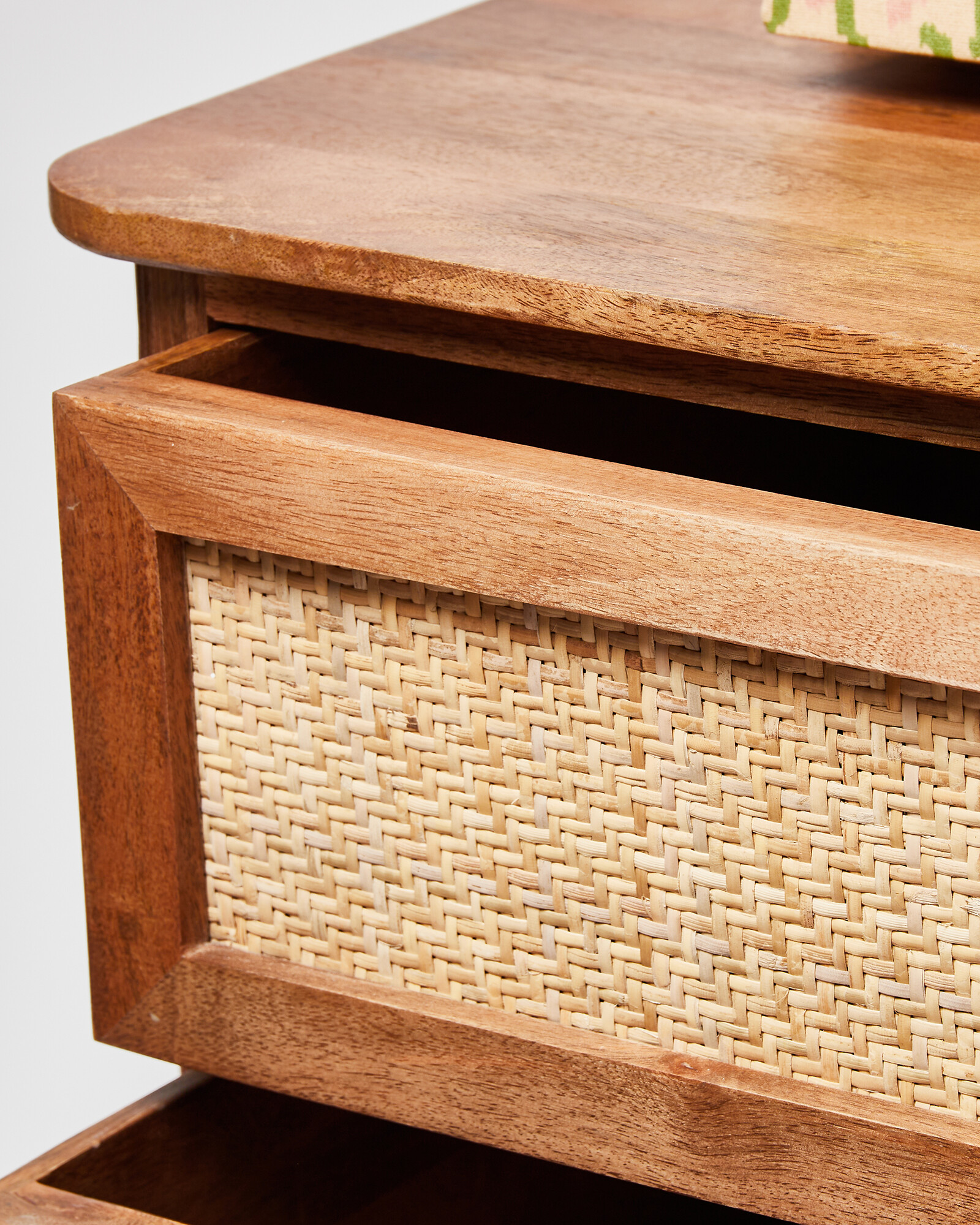 Tinta Mango Wood Tallboy Chest of Drawers | Oliver Bonas