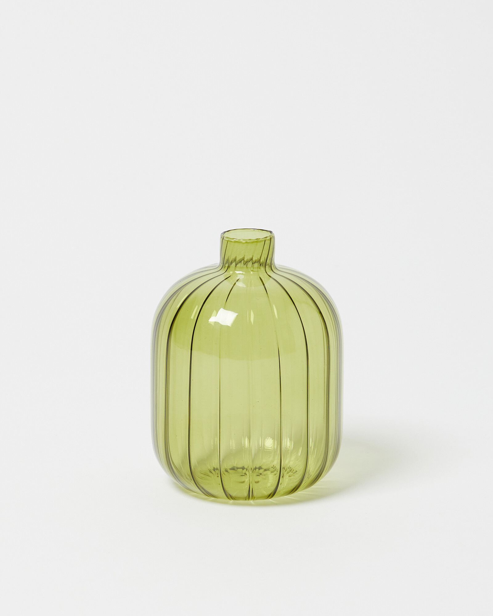 Green Glass Diffuser Vase | Oliver Bonas