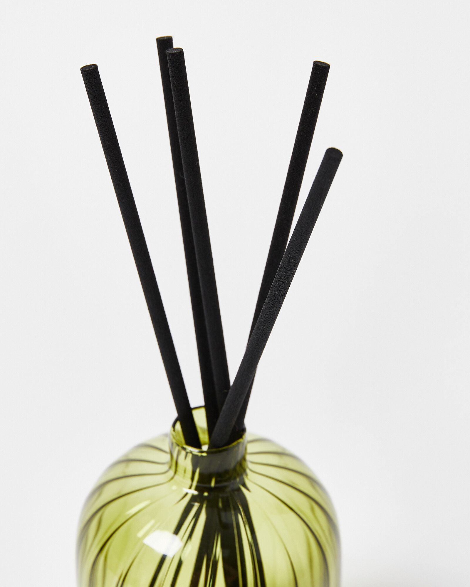 Green Glass Diffuser Vase | Oliver Bonas
