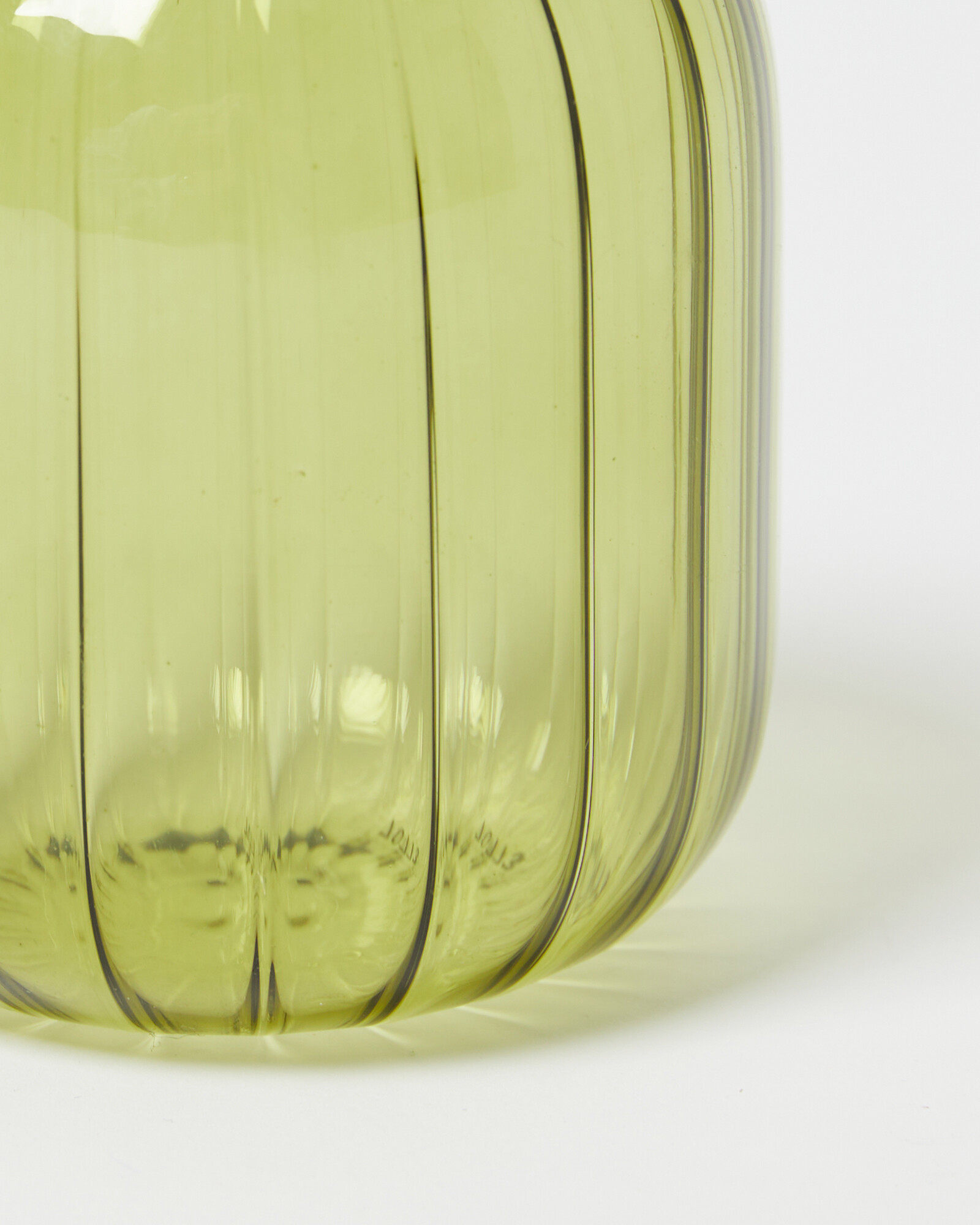 Green Glass Diffuser Vase | Oliver Bonas