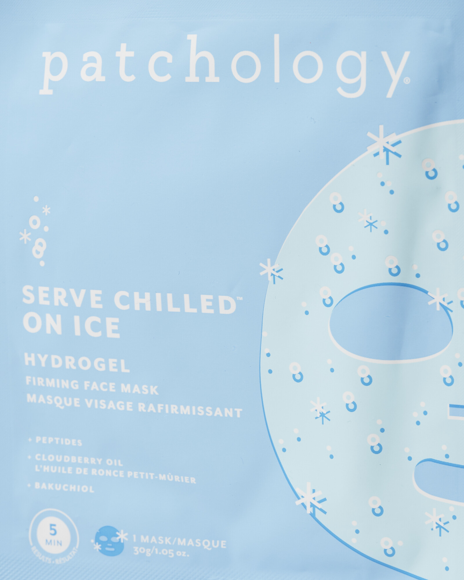 Patchology Serve Chilled On Ice Firming Hydrogel Face Mask | Oliver Bonas
