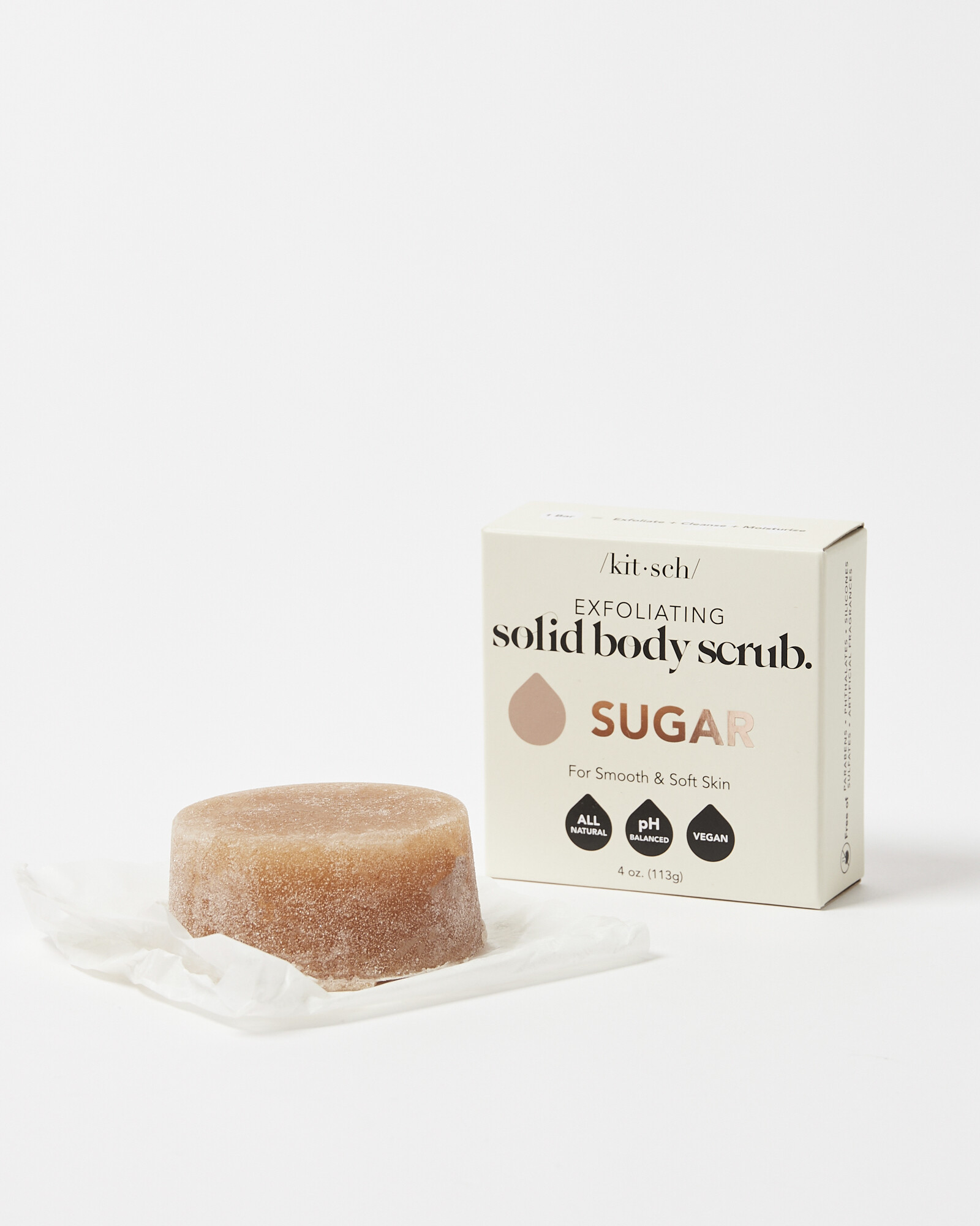 Kitsch Sugar Exfoliating Body Scrub Bar | Oliver Bonas