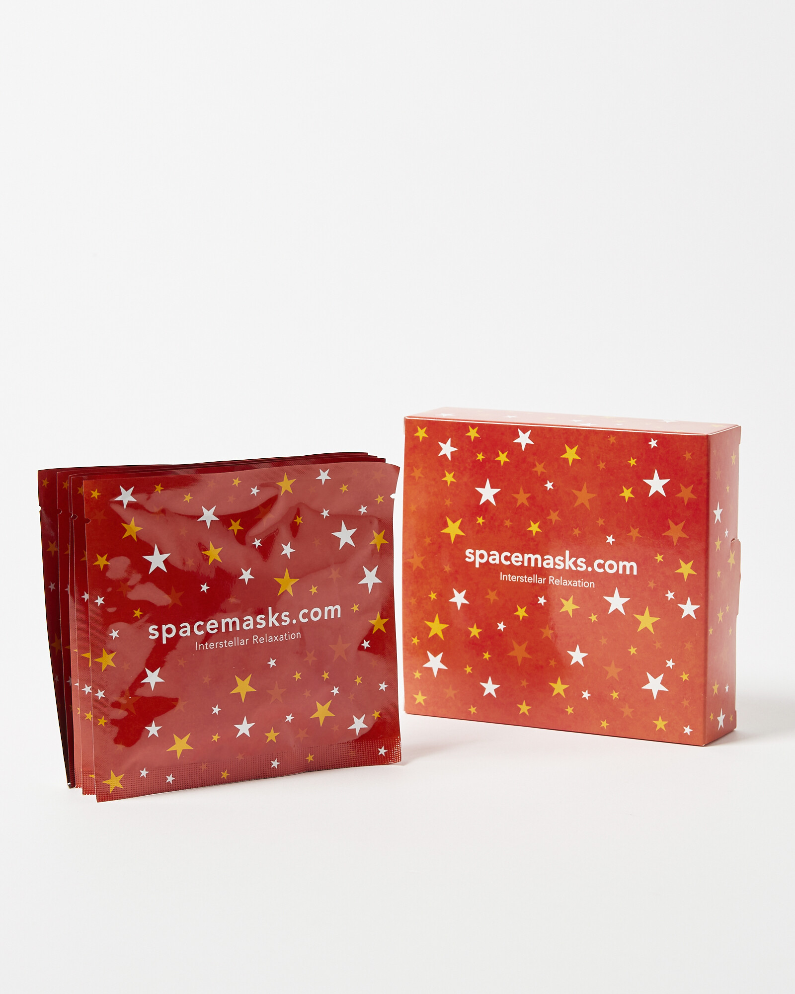 Spacemasks Orange Self Heating Eye Masks Set of Five | Oliver Bonas