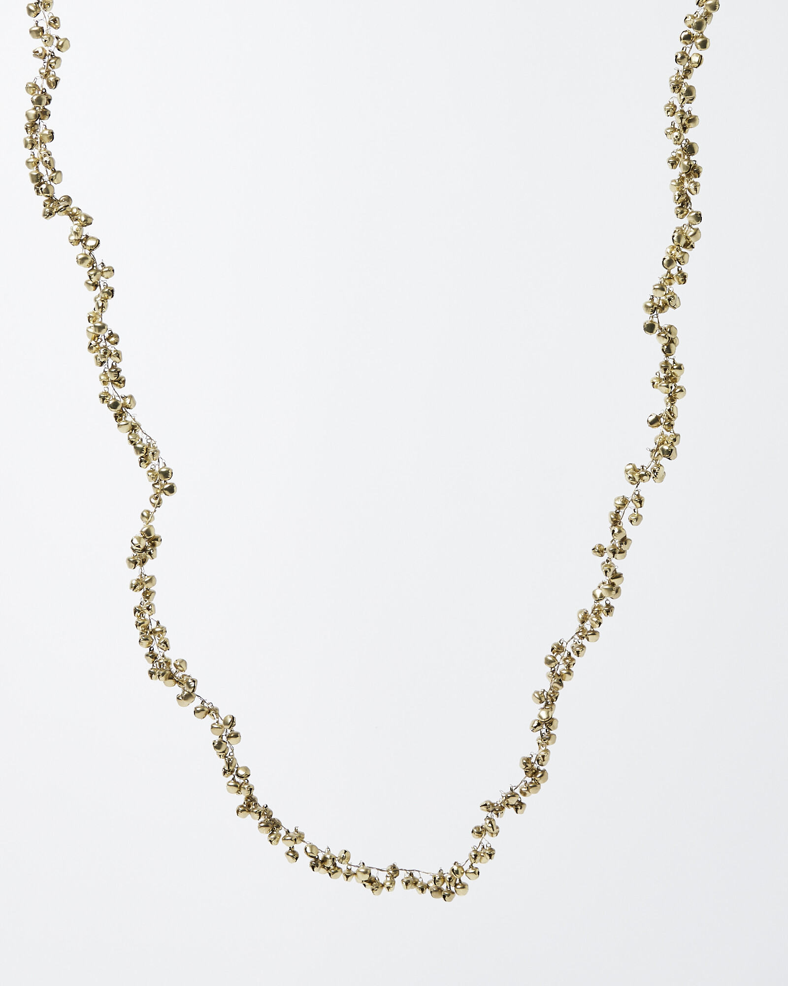 Gold Metal Bell Christmas Garland | Oliver Bonas