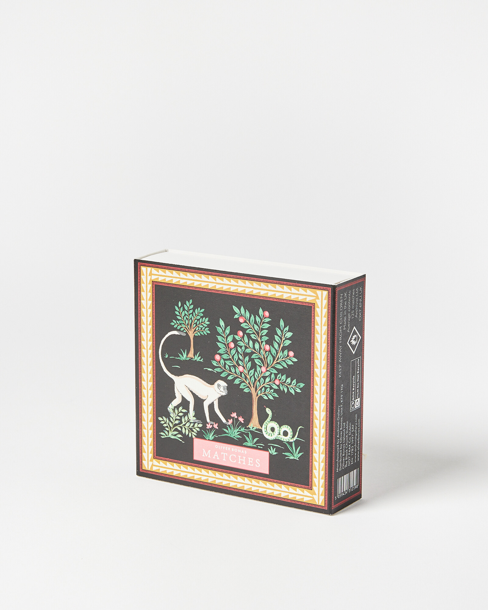 Jungle Square Box Matches | Oliver Bonas