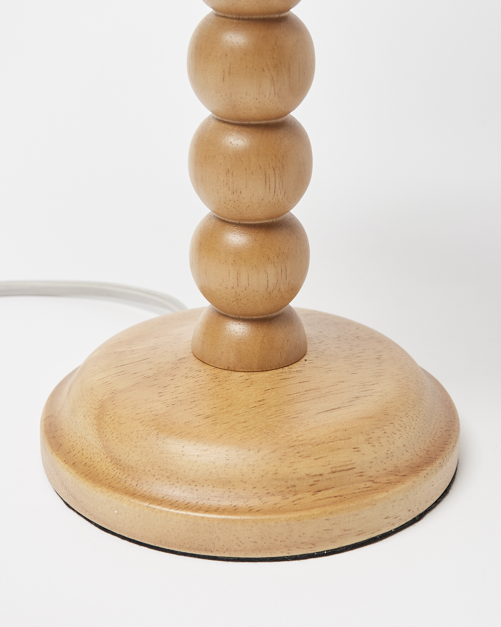 Bobbin Wooden Lamp Base | Oliver Bonas
