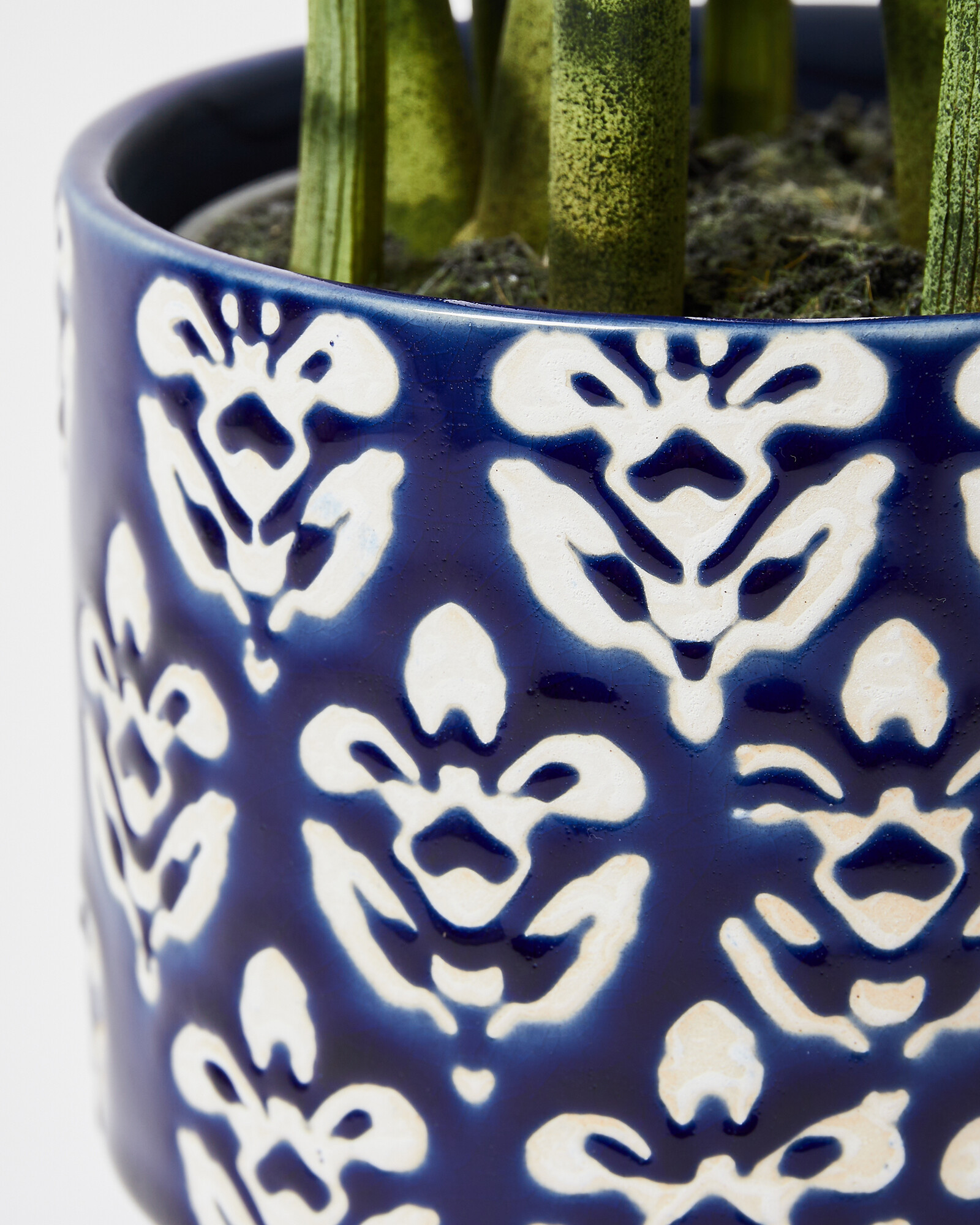 Athena Ceramic Plant Pots | Oliver Bonas