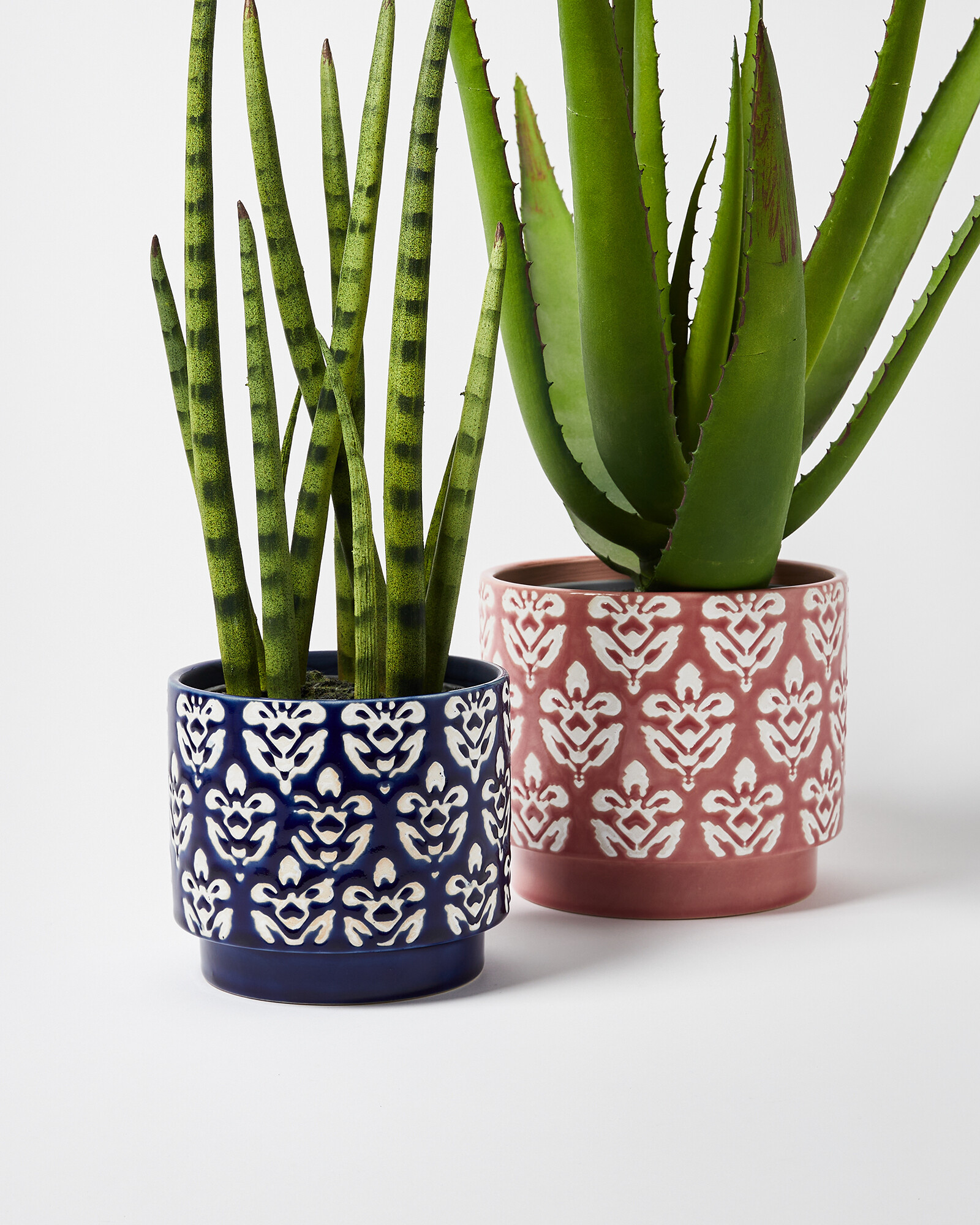 Athena Ceramic Plant Pots | Oliver Bonas