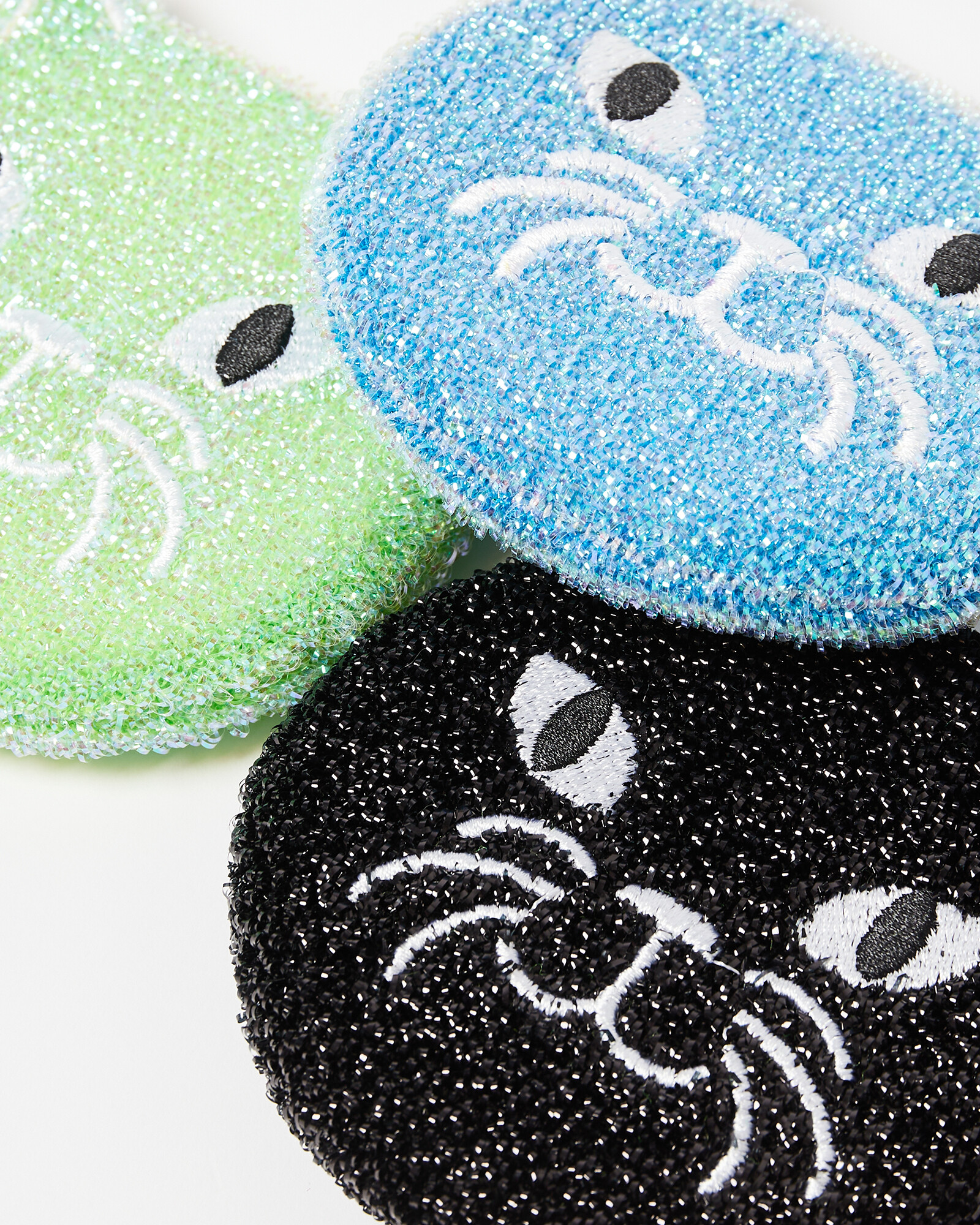 Cat Scrub Sponges Set of Three | Oliver Bonas