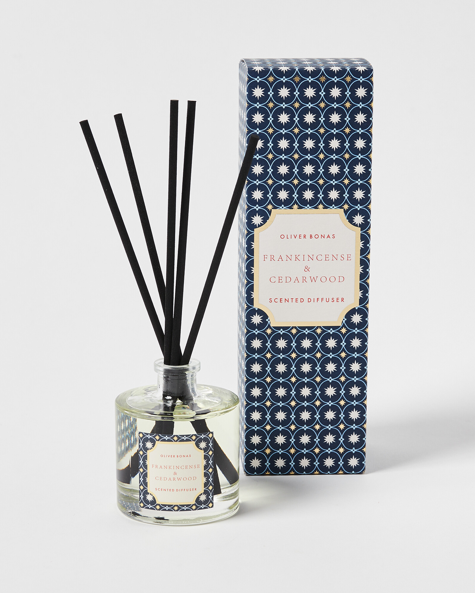 Nova Frankincense & Cedarwood Christmas Reed Diffuser | Oliver Bonas