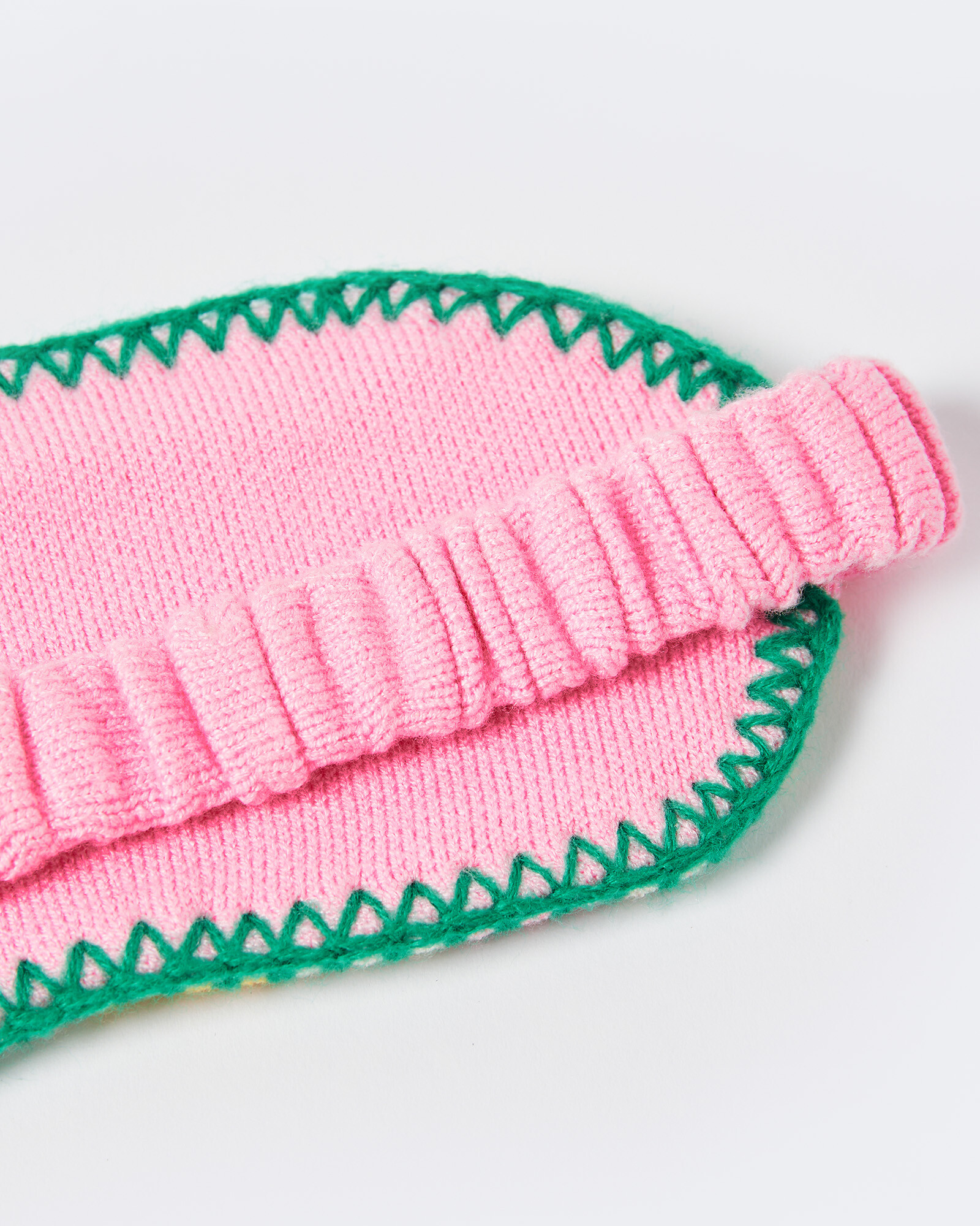 Bonne Nuit Knitted Eye Mask | Oliver Bonas