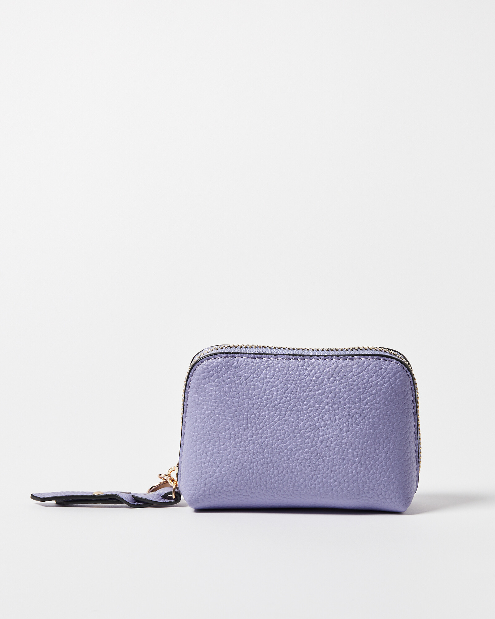 Holly Curved Lilac Purple Pouch Mini | Oliver Bonas