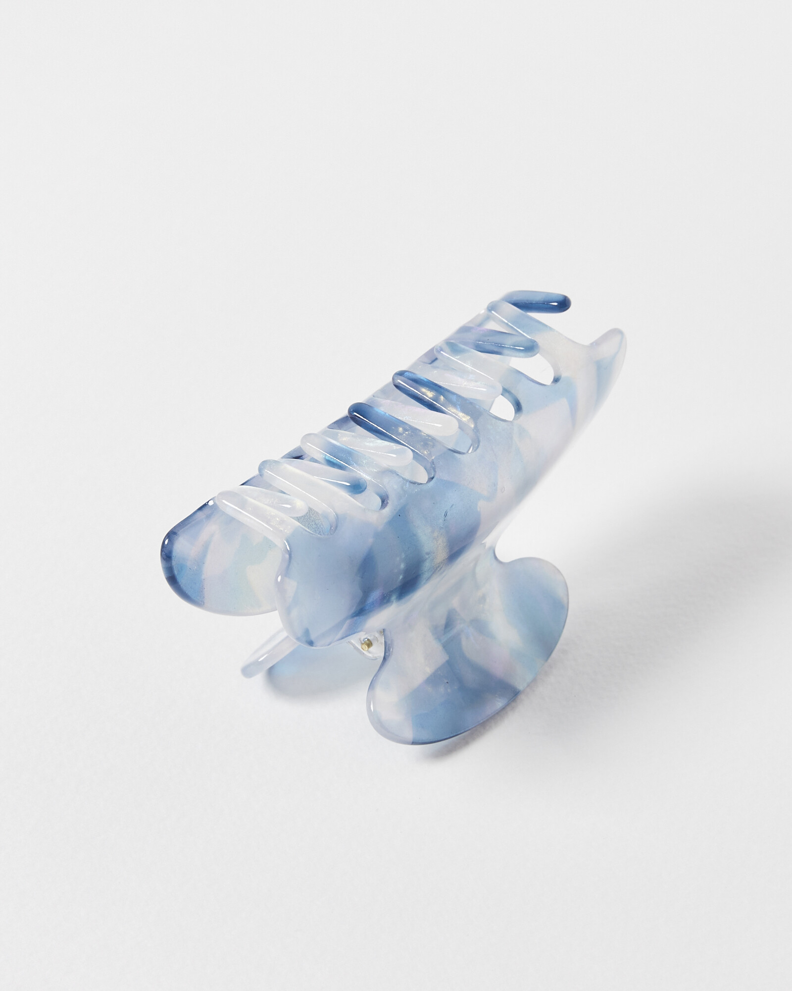 Bryony Blue Shimmer Hair Claw Clip | Oliver Bonas